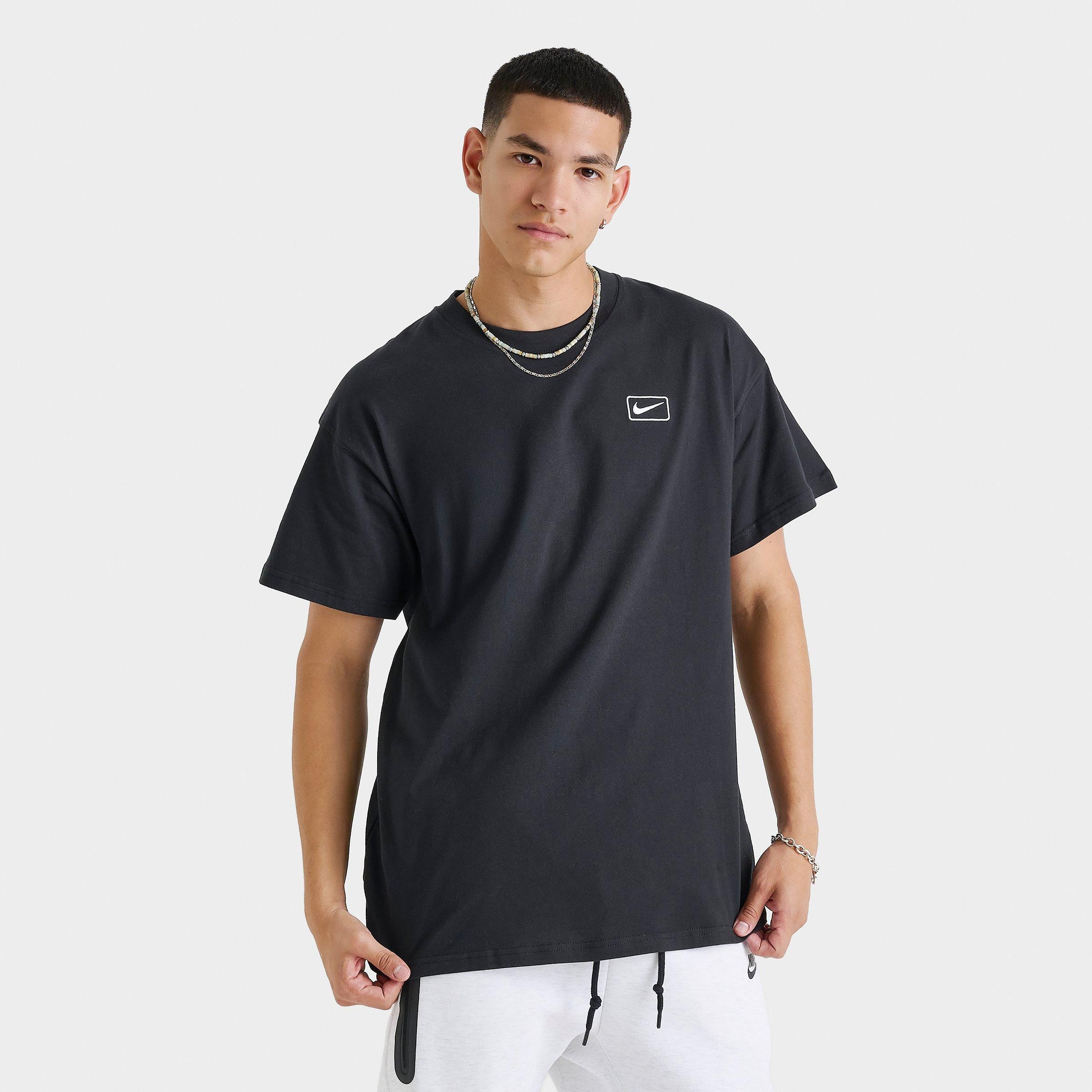 Click here for Nike Mens Sportswear Swoosh Box T-Shirt in Black S... prices