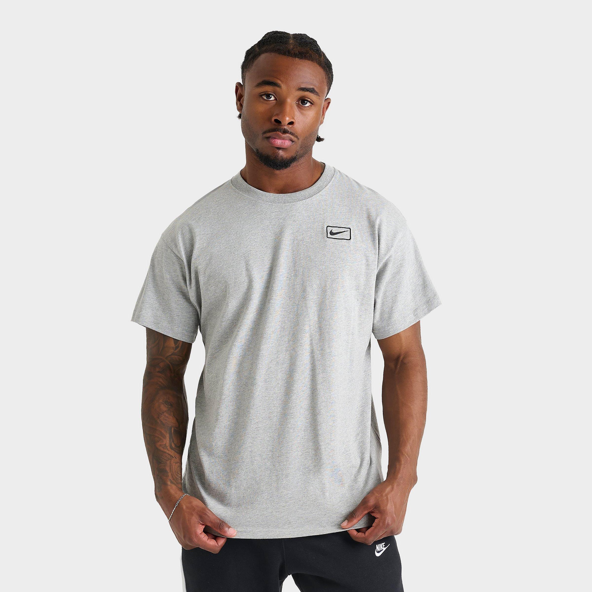 Click here for Nike Mens Sportswear Swoosh Box T-Shirt in Dark Gr... prices