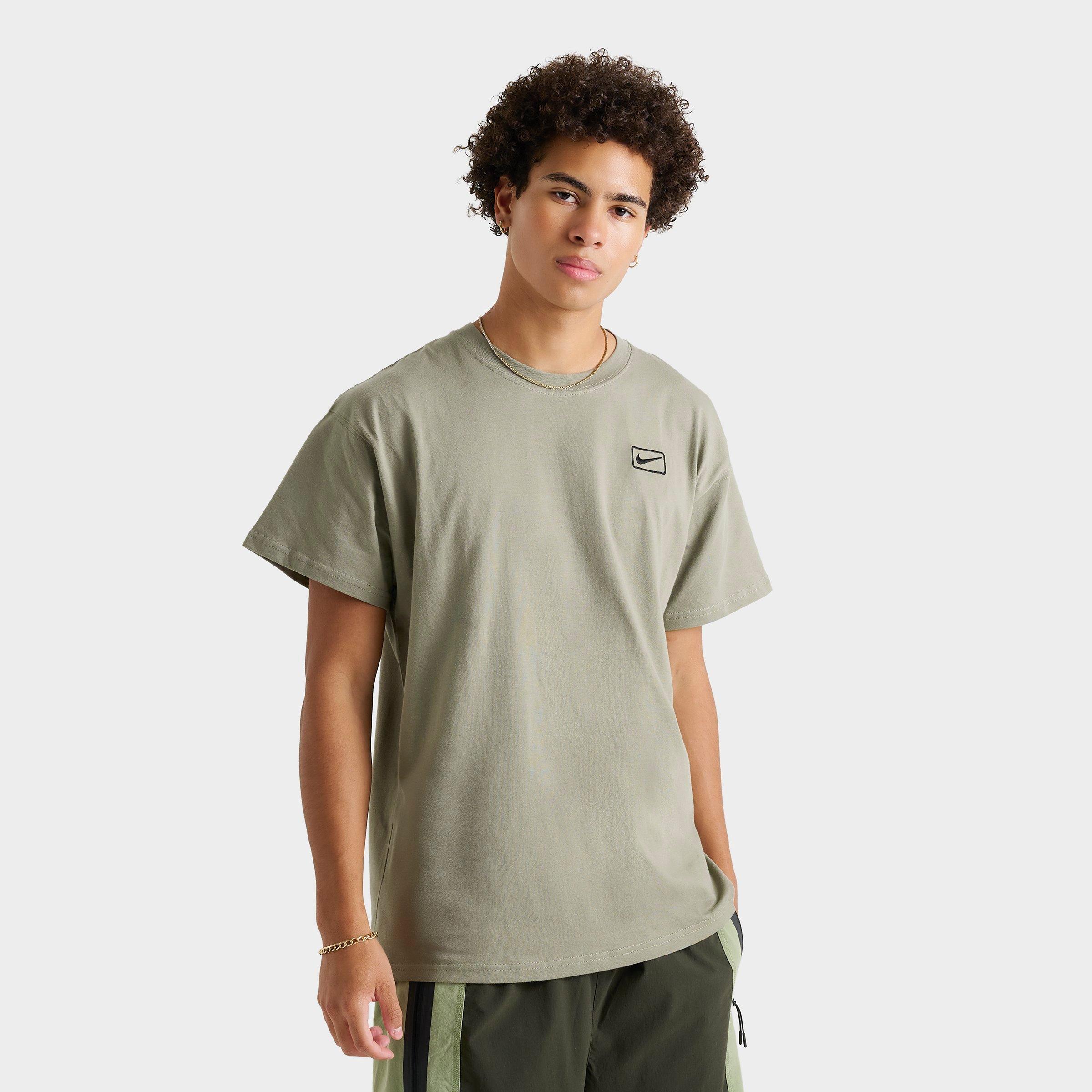Click here for Nike Mens Sportswear Swoosh Box T-Shirt in Light A... prices