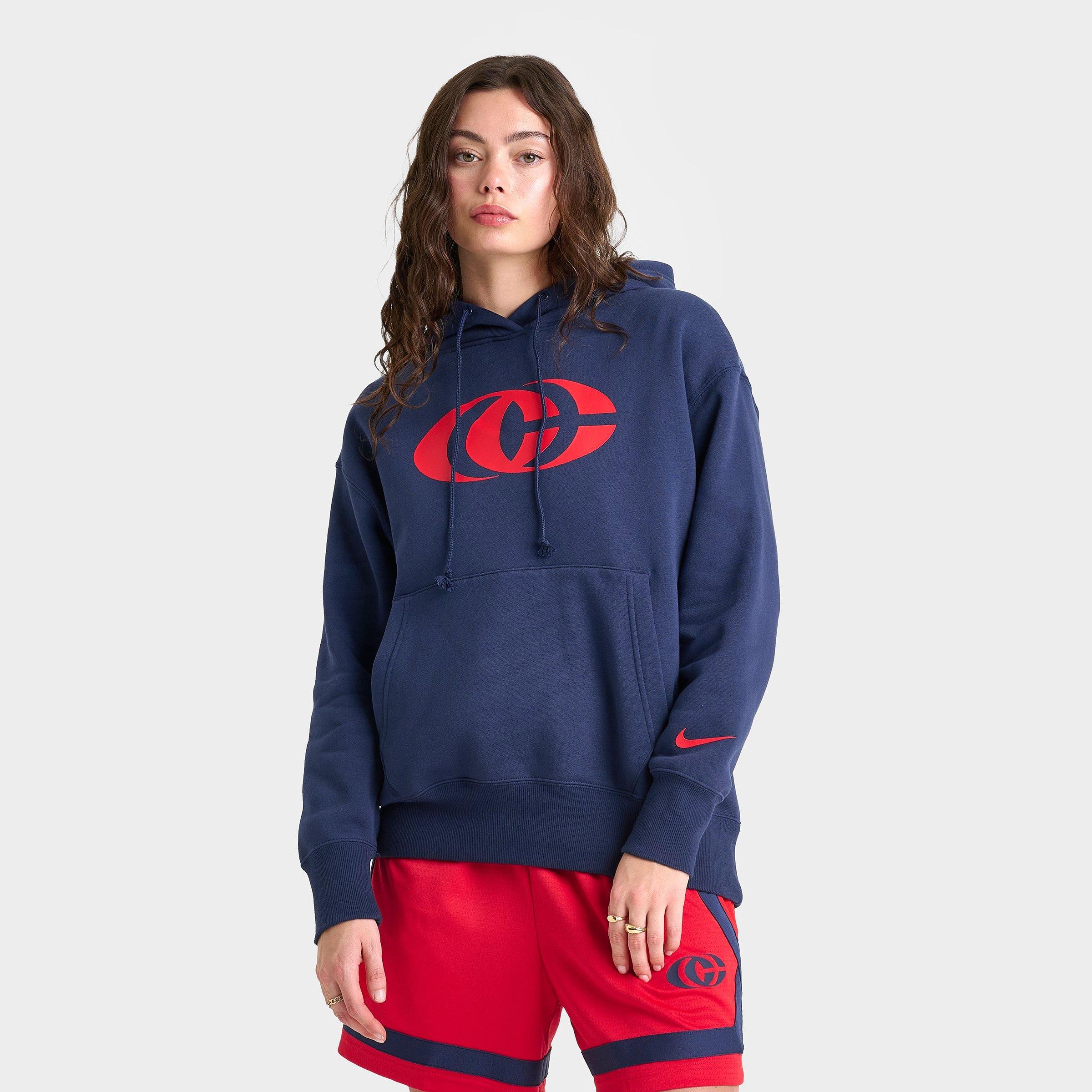 Click here for Nike Womens Caitlin Clark Essential Fleece Pullove... prices