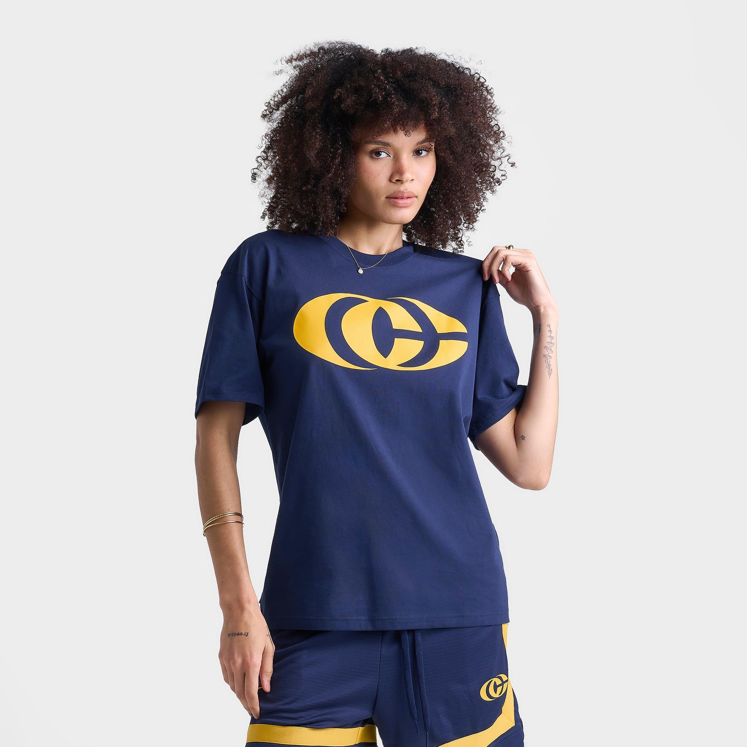 Click here for Nike Womens Caitlin Clark M90 Logo T-Shirt in Midn... prices