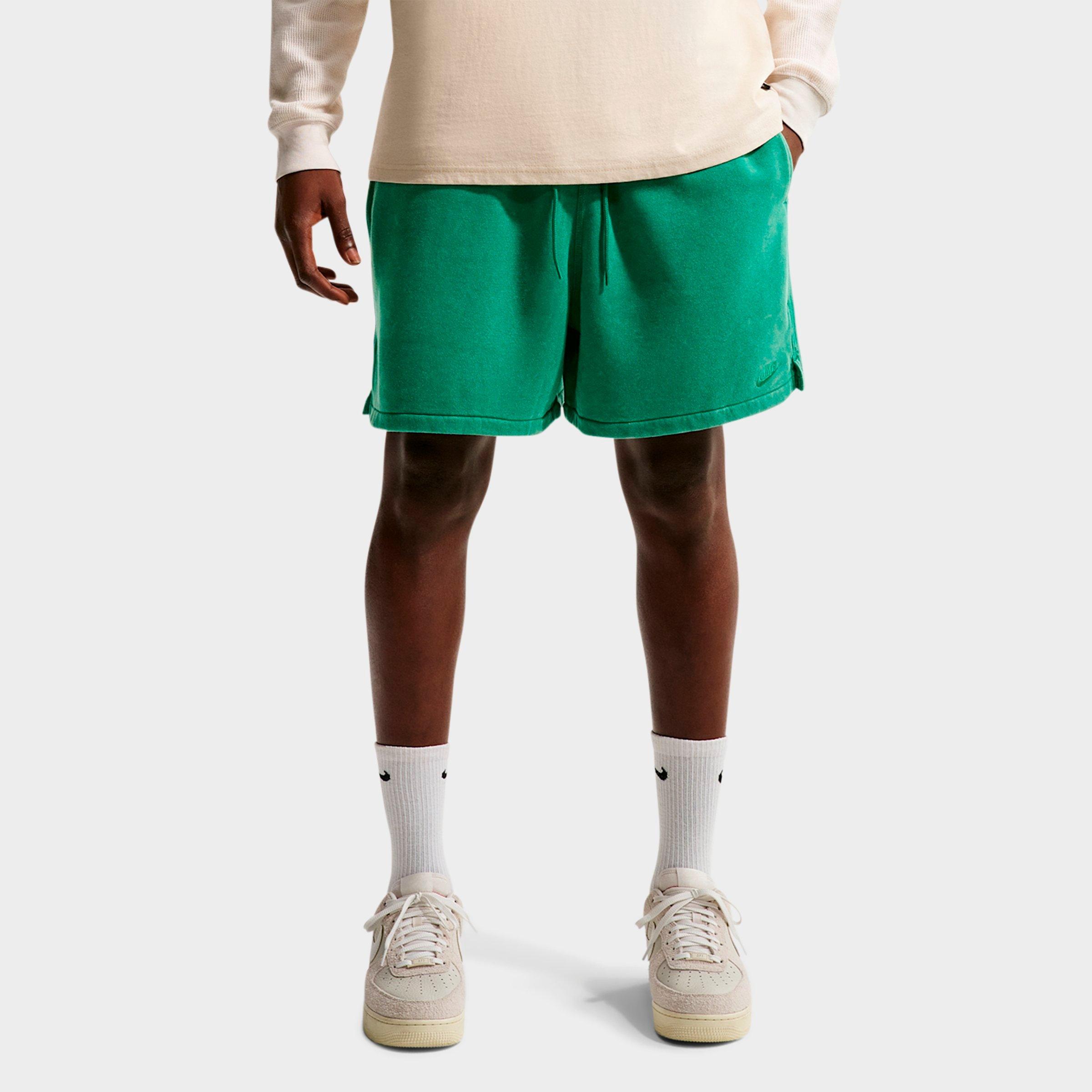 Click here for Nike Mens Club Fleece Washed Shorts in Malachite S... prices