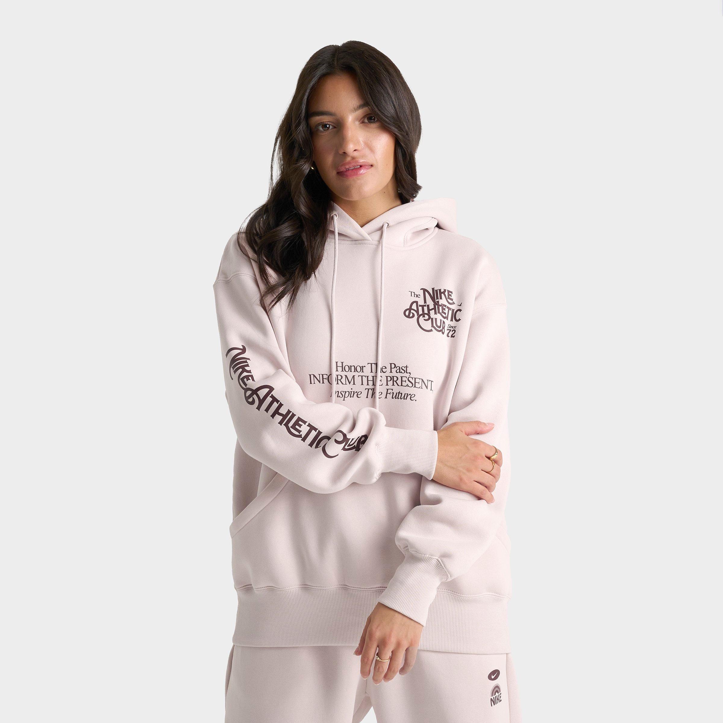 Click here for Nike Womens Athletic Club Pullover Hoodie in Silt... prices