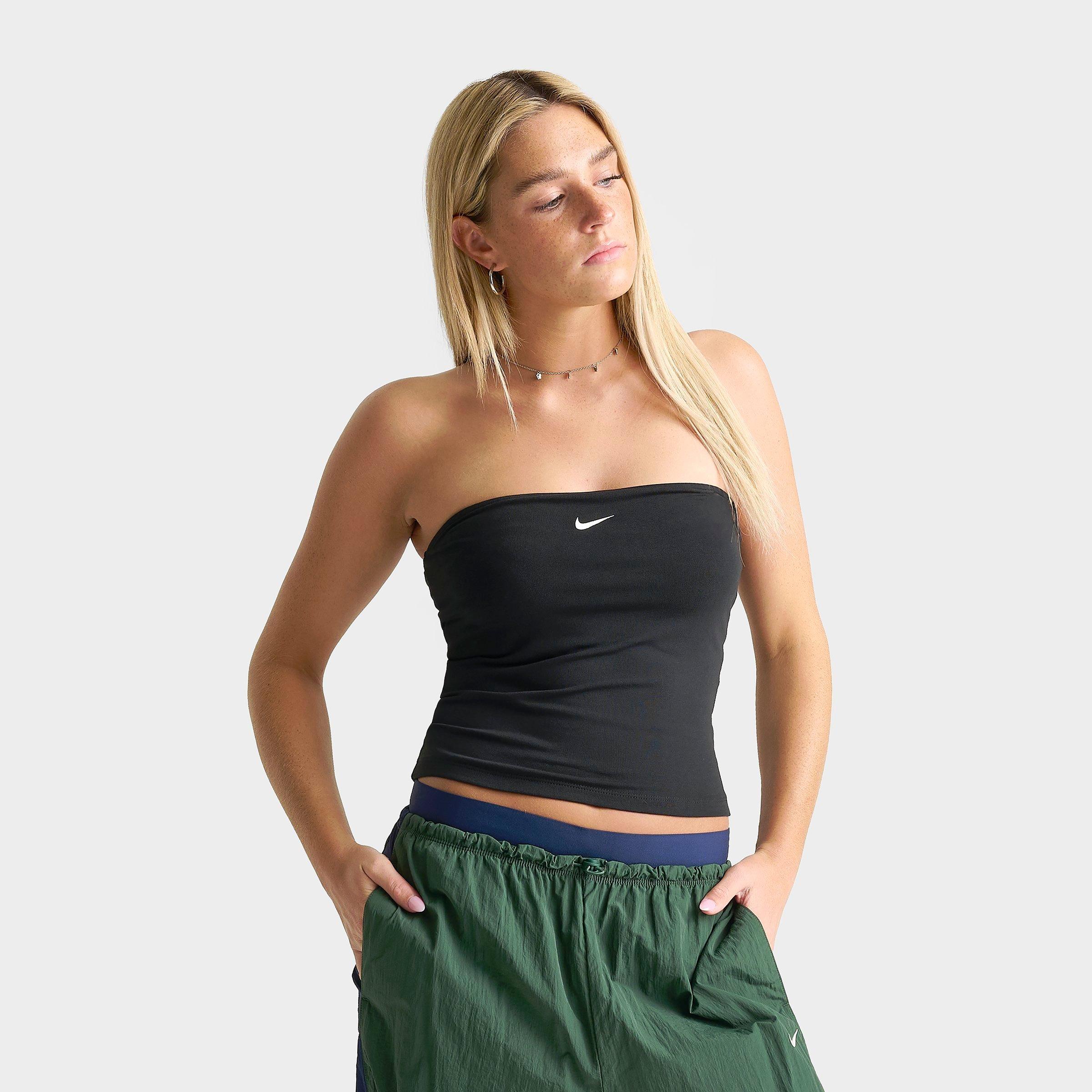 Click here for Nike Womens Sportswear Tube Top in Black/Sail Size... prices