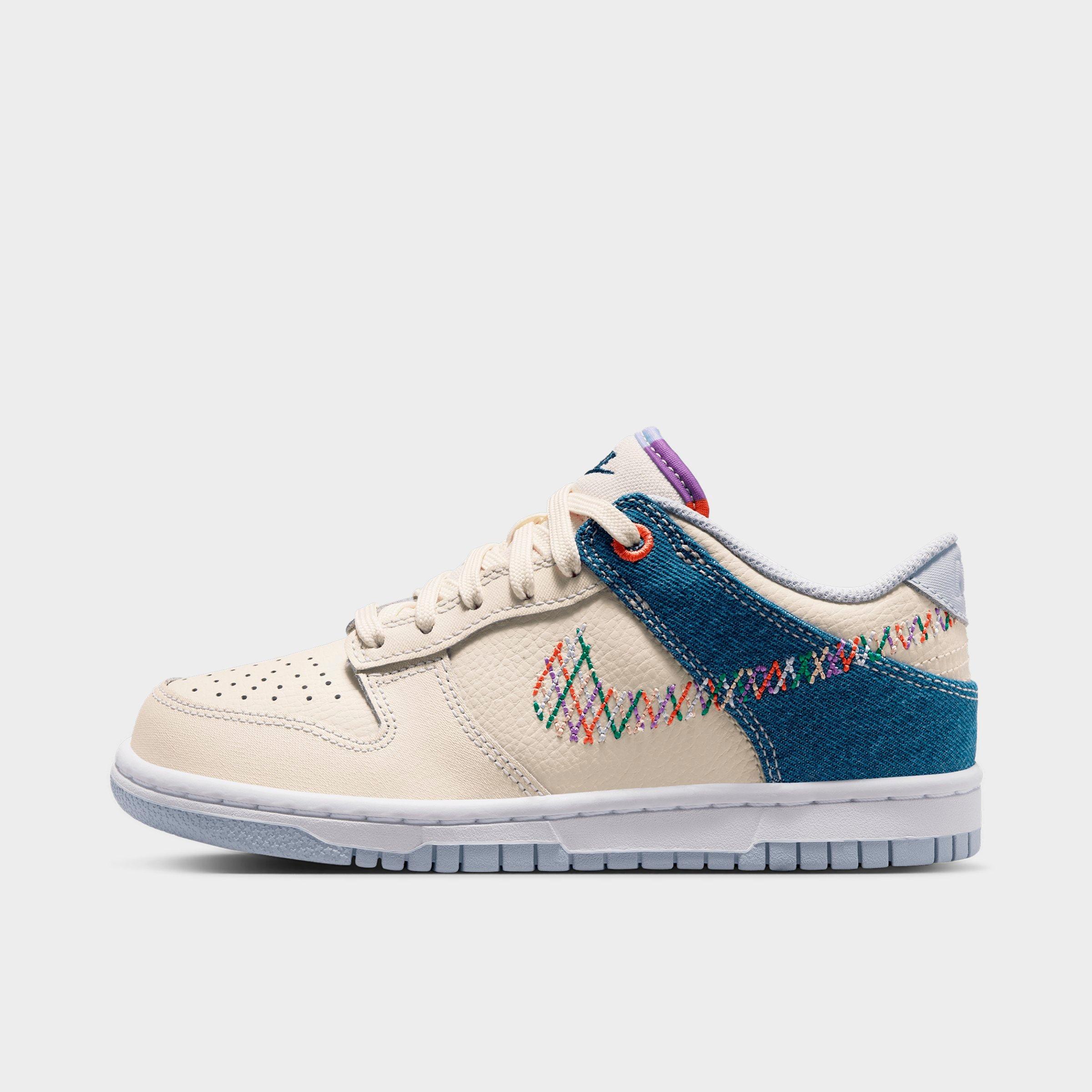 Click here for Nike Big Kids Dunk Low Casual Shoes in Soft Pearl/... prices