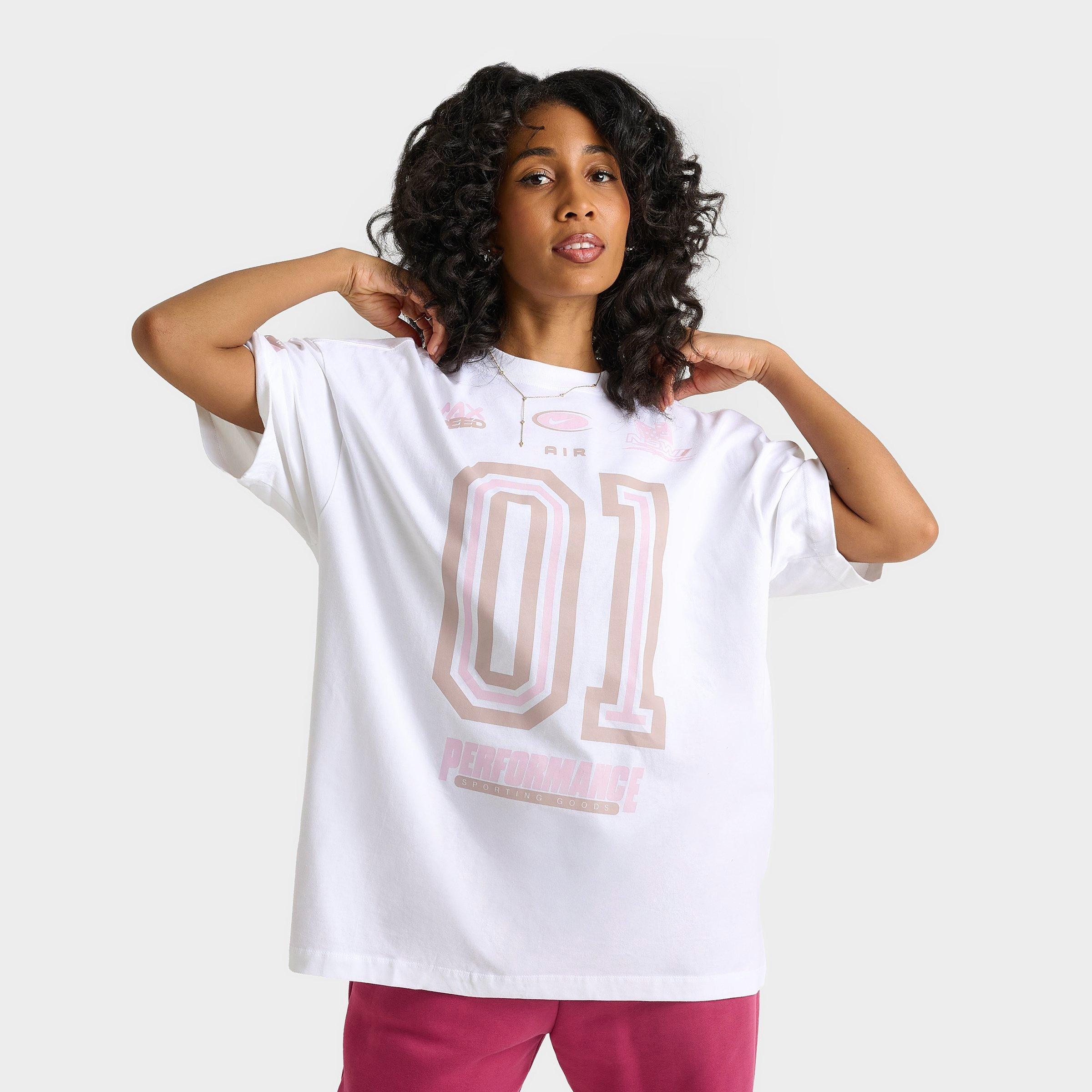 Click here for Nike Womens Sportswear Essentials Oversized T-Shir... prices