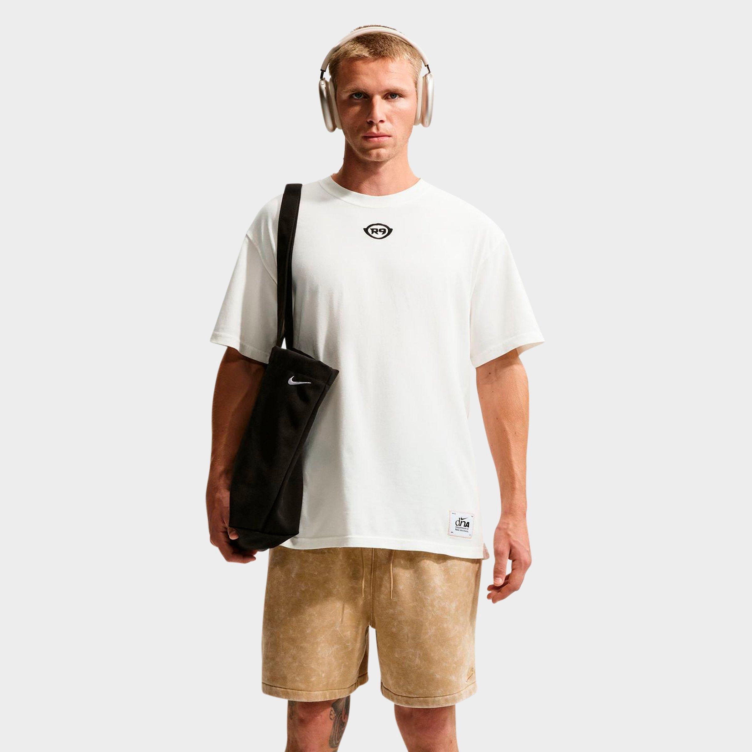 Click here for Nike Mens Sportswear Ronaldo R9 T-Shirt in Sail Si... prices