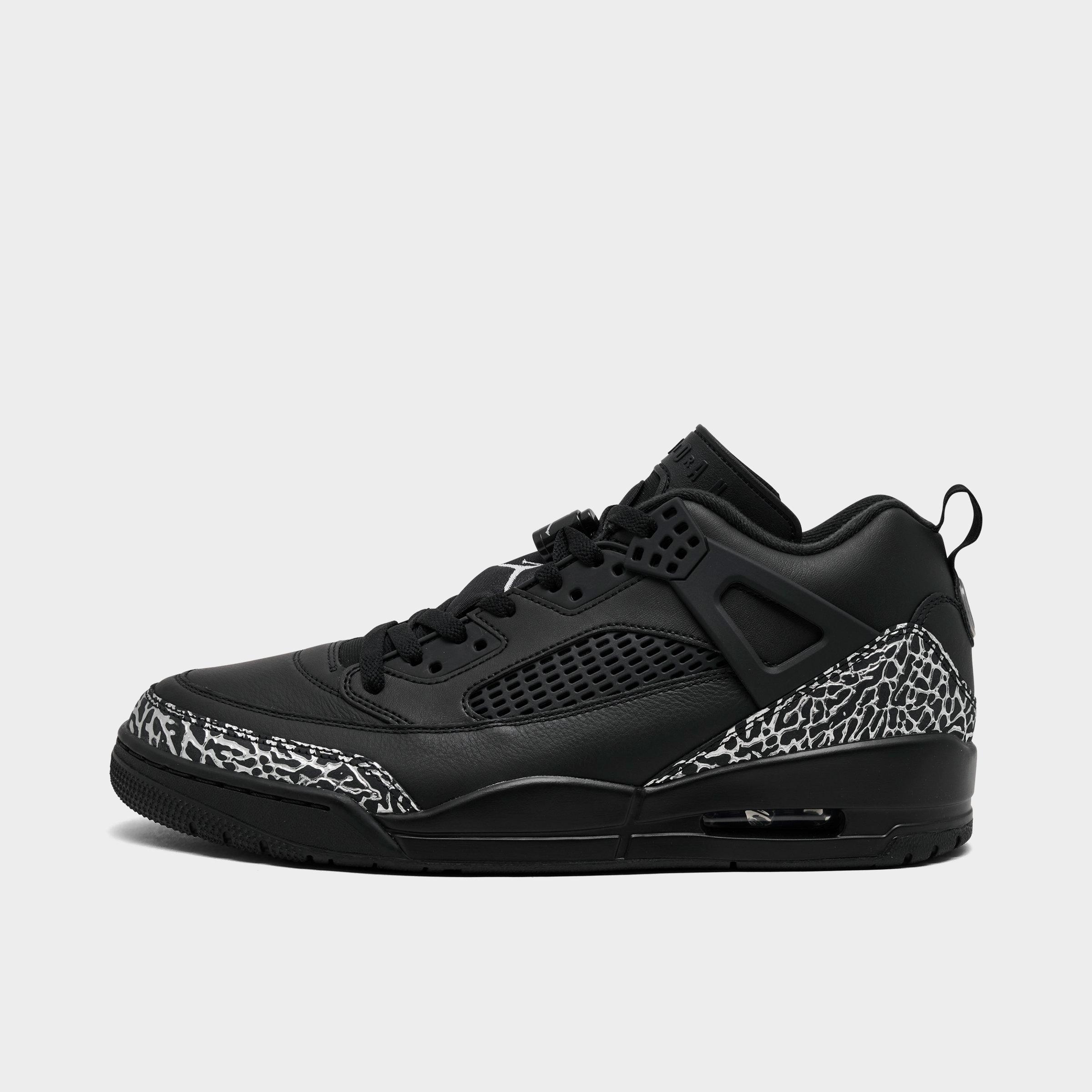 Click here for Jordan Mens Spizike Low Casual Shoes in Black/Meta... prices