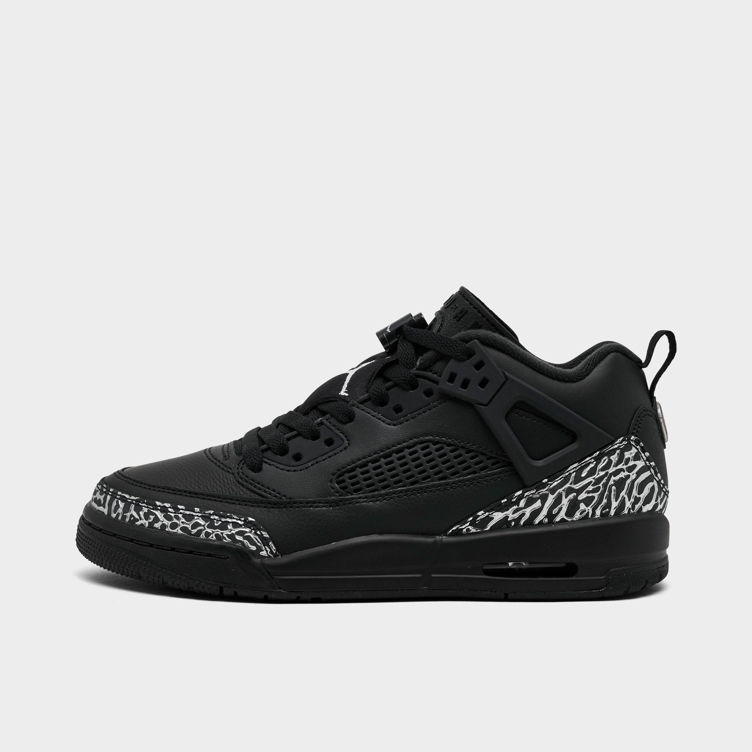 Click here for Jordan Big Kids Spizike Low Casual Shoes in Black/... prices