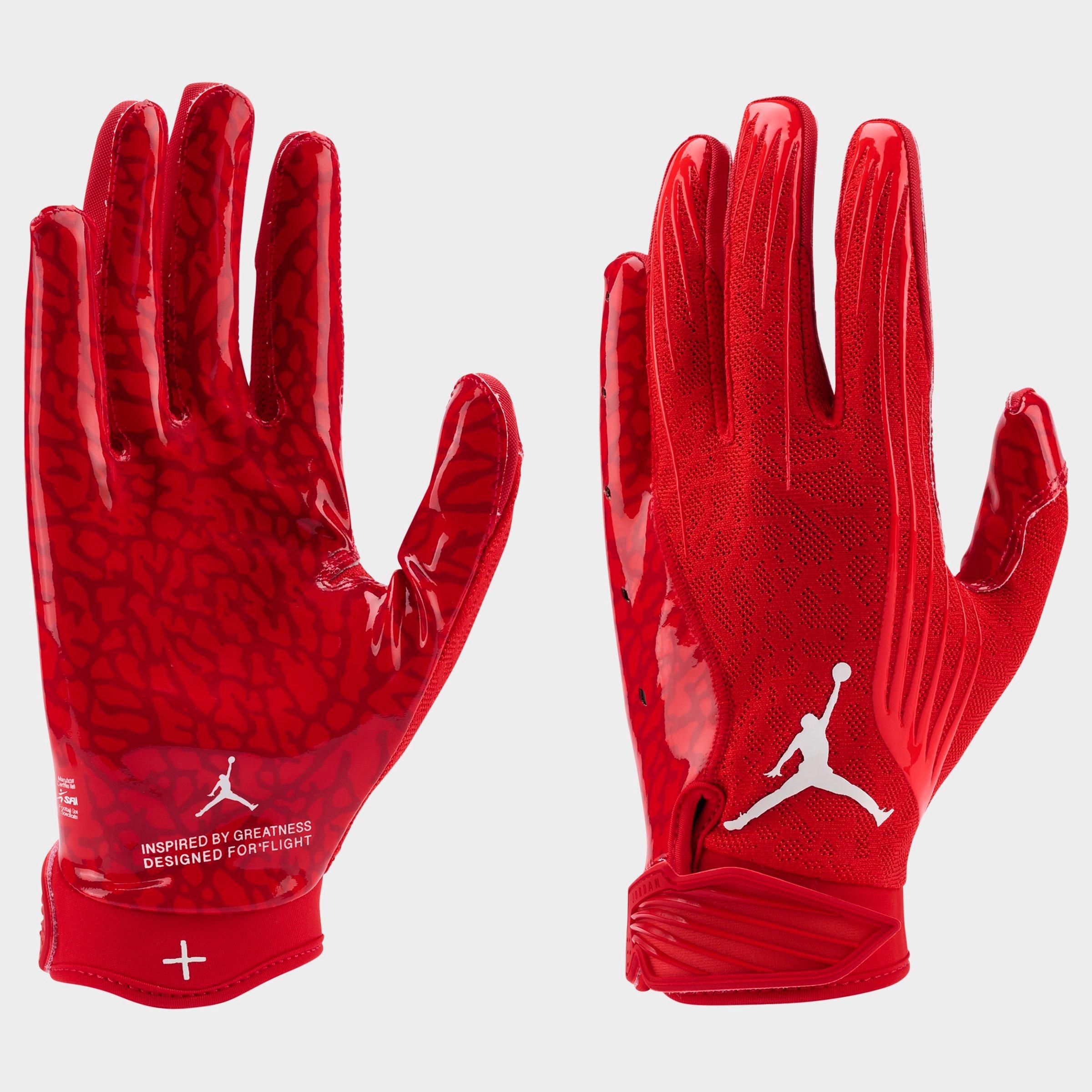 Click here for Jordan Fly Lock Football Gloves in University Red/... prices