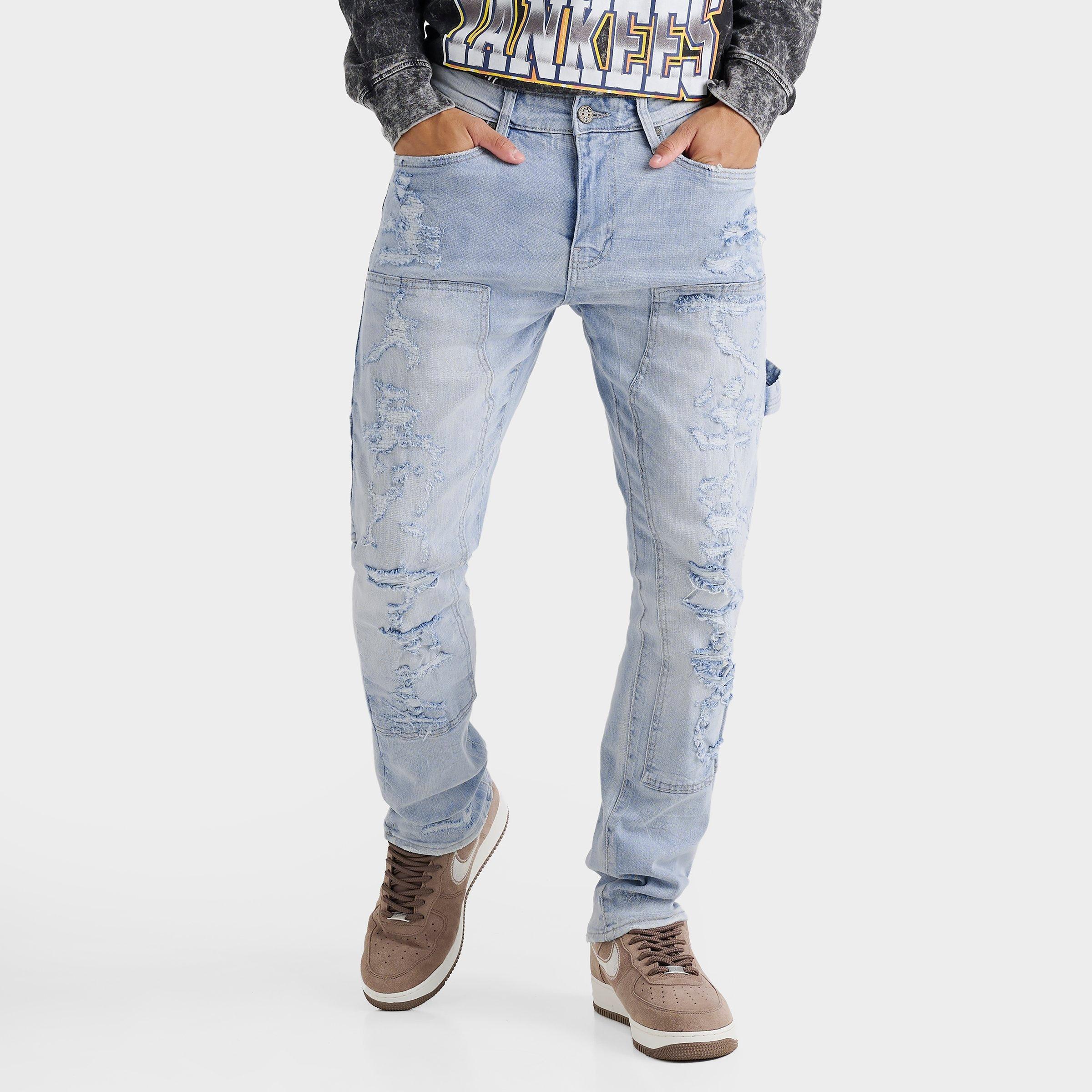 Click here for Jordan Craig Mens Distressed Carpenter Denim Jeans... prices