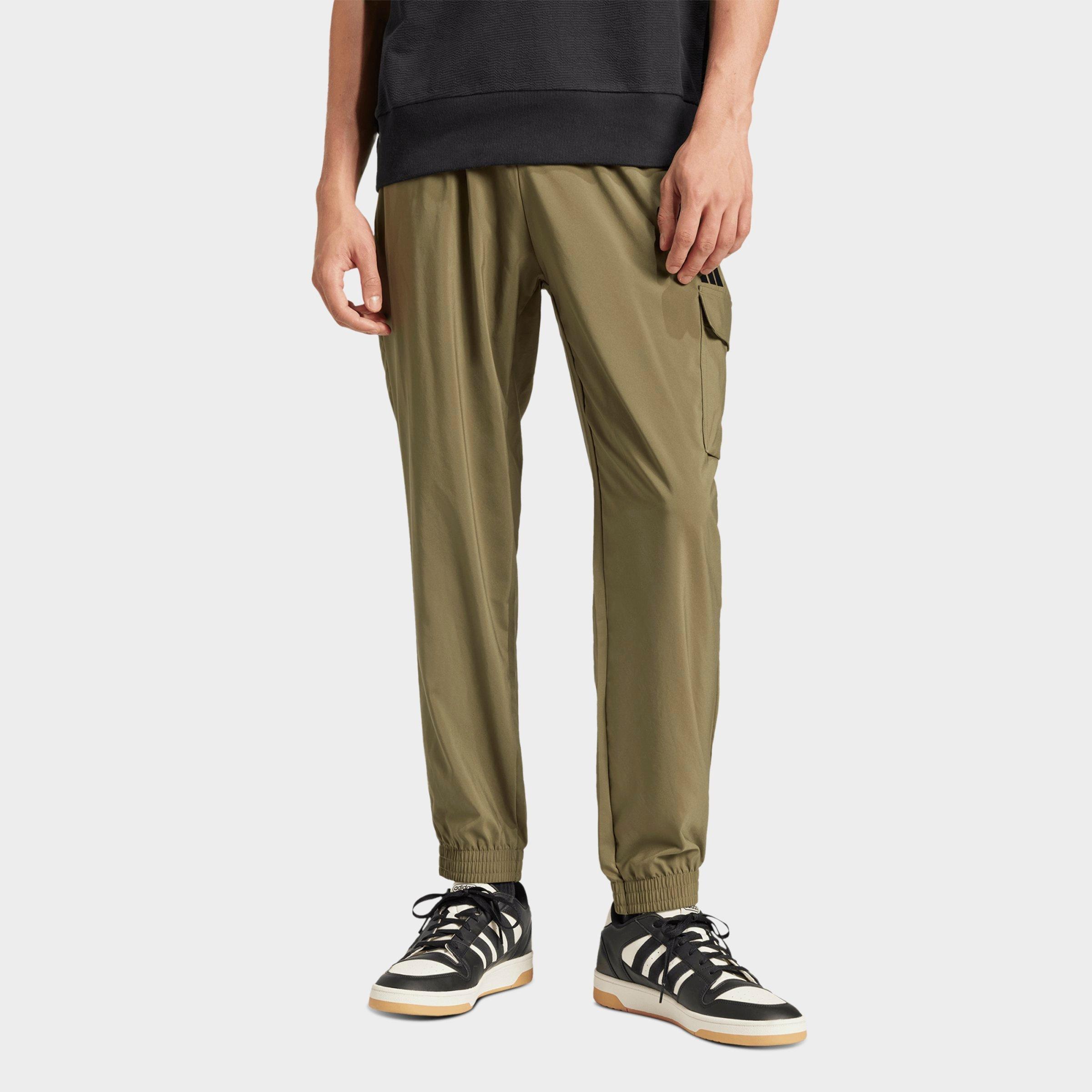 Click here for adidas Mens Essentials Small Logo Cargo Pants - Ol... prices