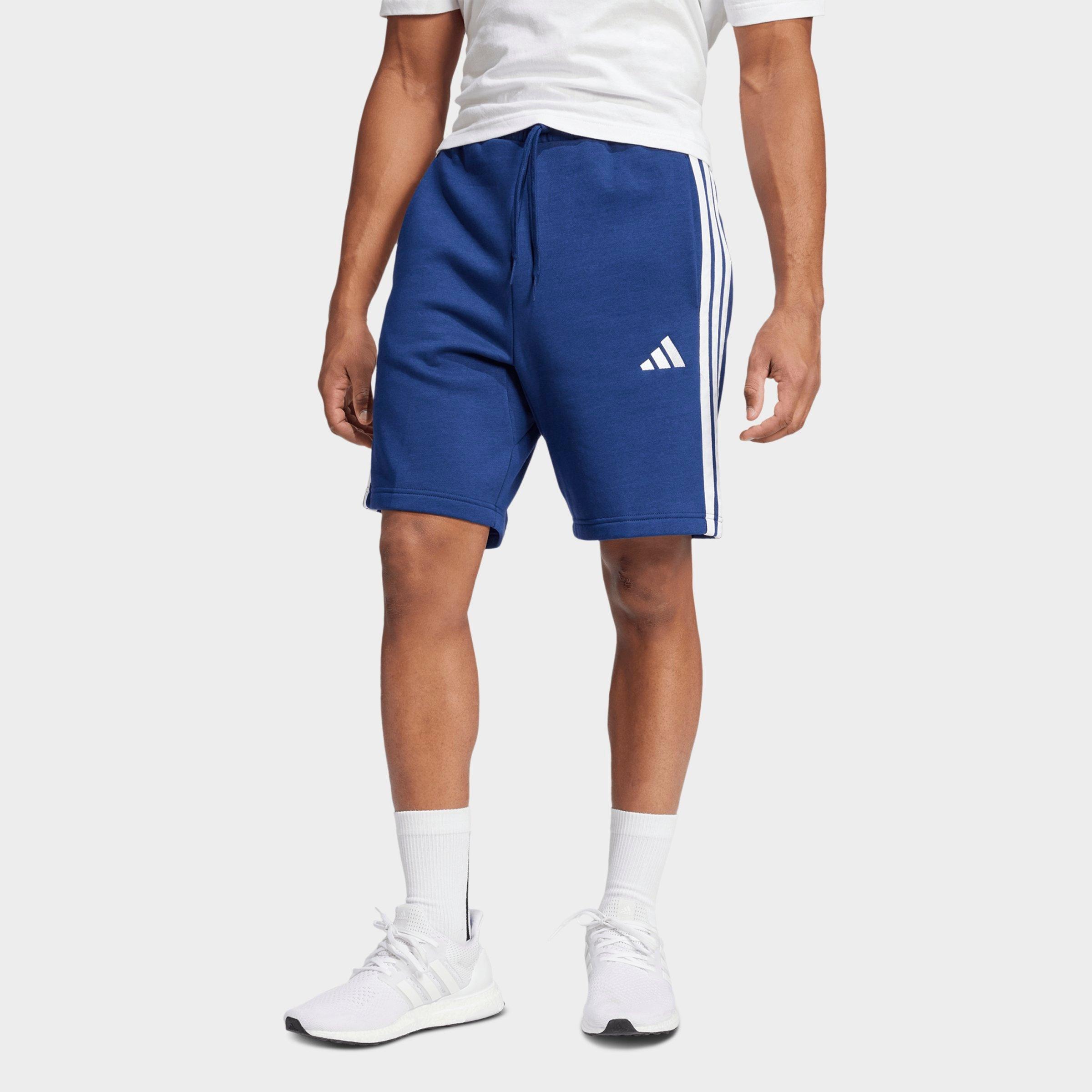 Click here for adidas Mens Essential Three Stripes Fleece Shorts... prices