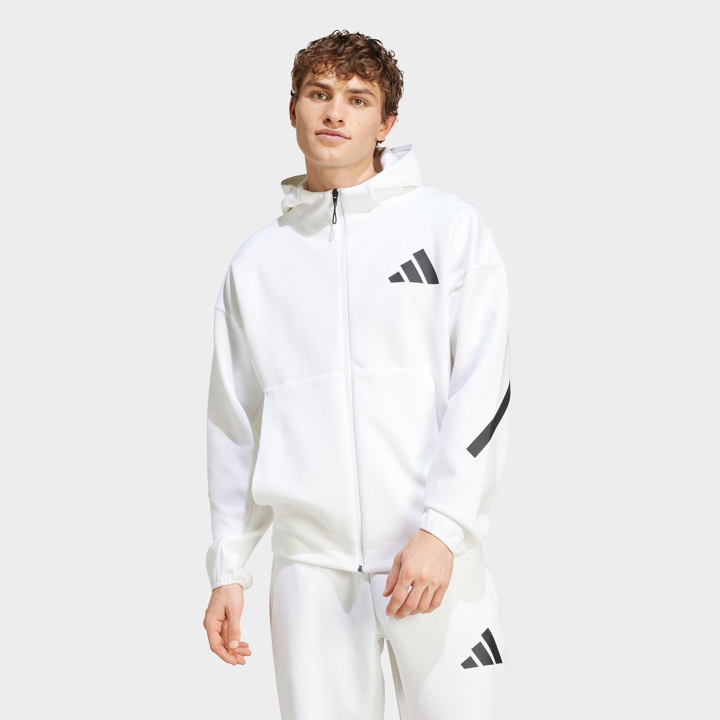 Click here for adidas Mens Z.n.e. Classic Fit Long Sleeve Zip-Fro... prices