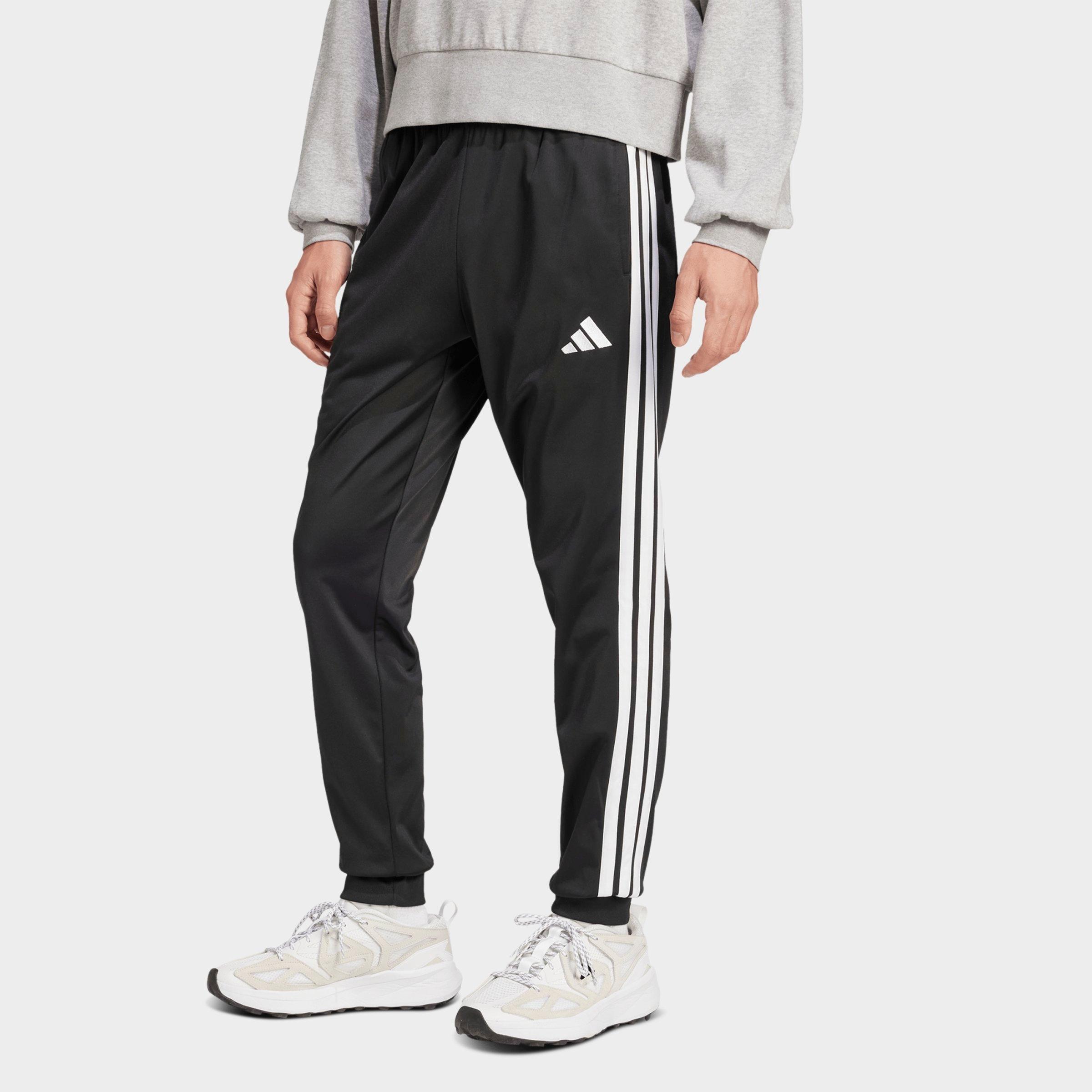 Click here for adidas Mens Regular-Fit Tapered Stripe Track Pants... prices