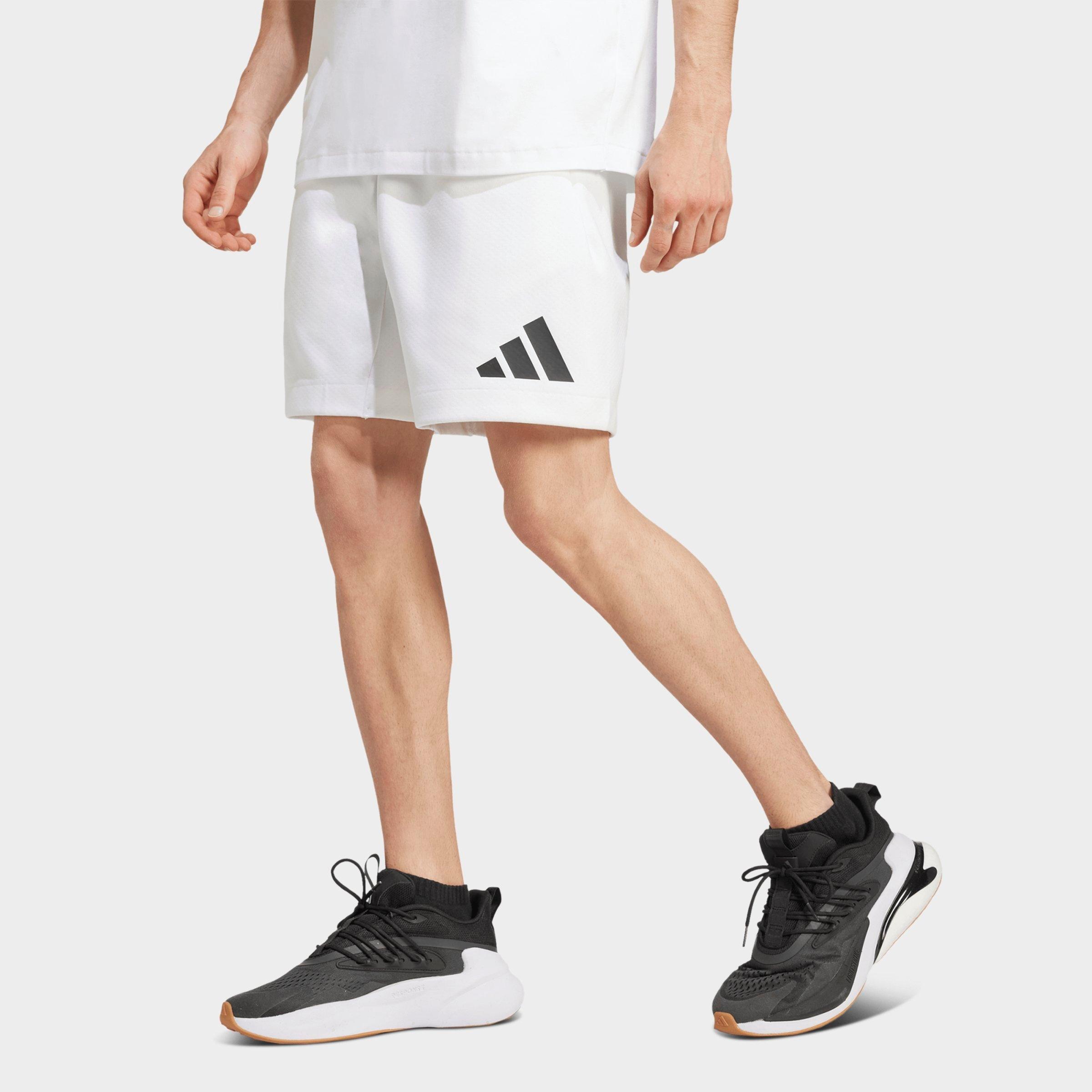 Click here for adidas Mens Z. N.E. Knit Shorts in White Size: Med... prices