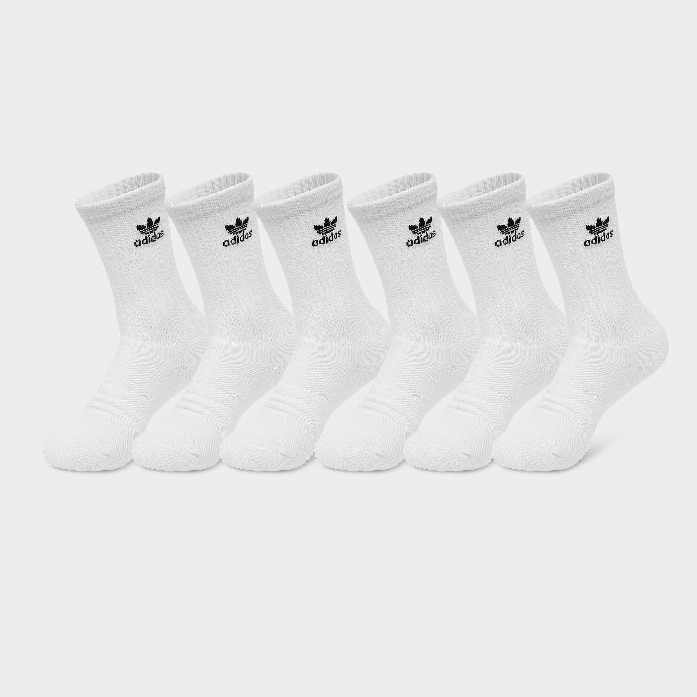 Click here for adidas Mens Originals Trefoil 2.0 Crew Socks (6-Pa... prices