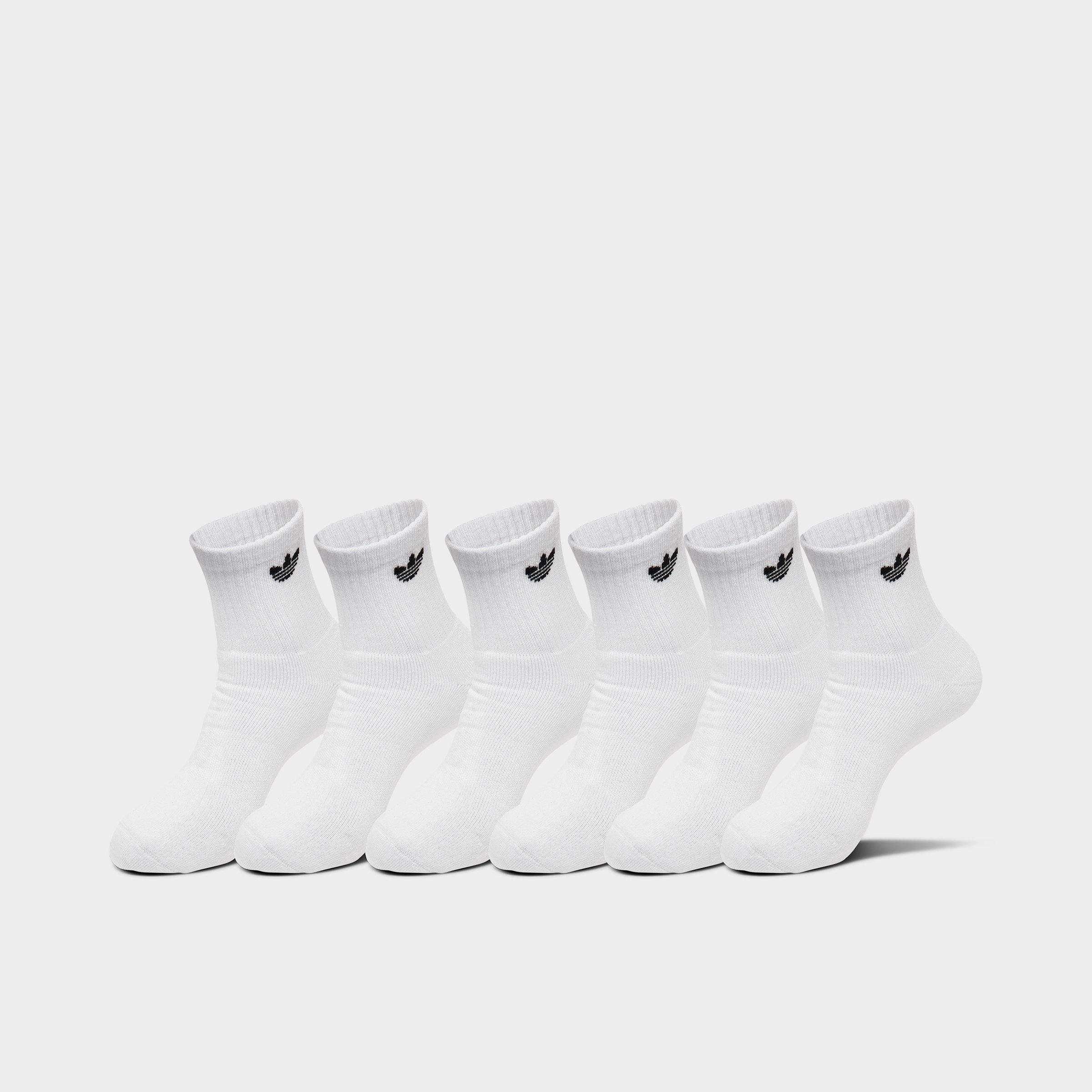 Click here for adidas Originals Trefoil Quarter Socks (6 Pack) in... prices