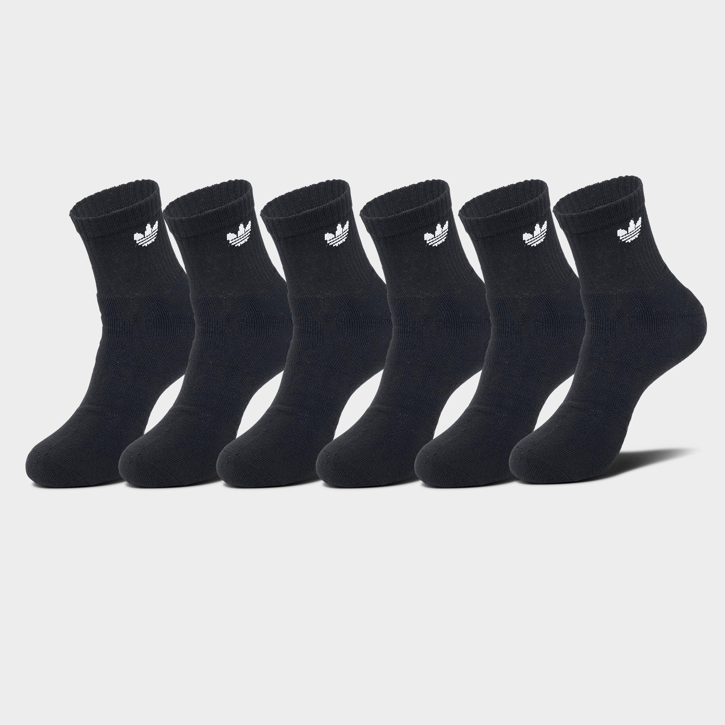 Click here for adidas Originals Trefoil Quarter Socks (6 Pack) in... prices