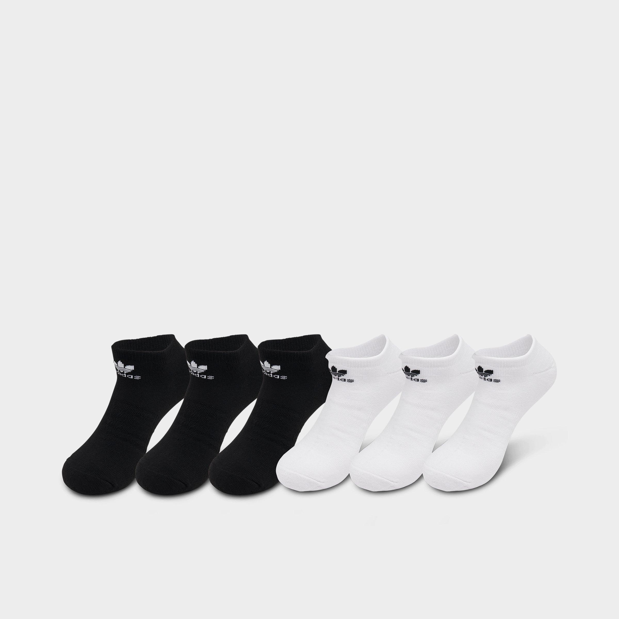 Click here for adidas Mens Originals No-Show Socks (6-Pack) in Wh... prices