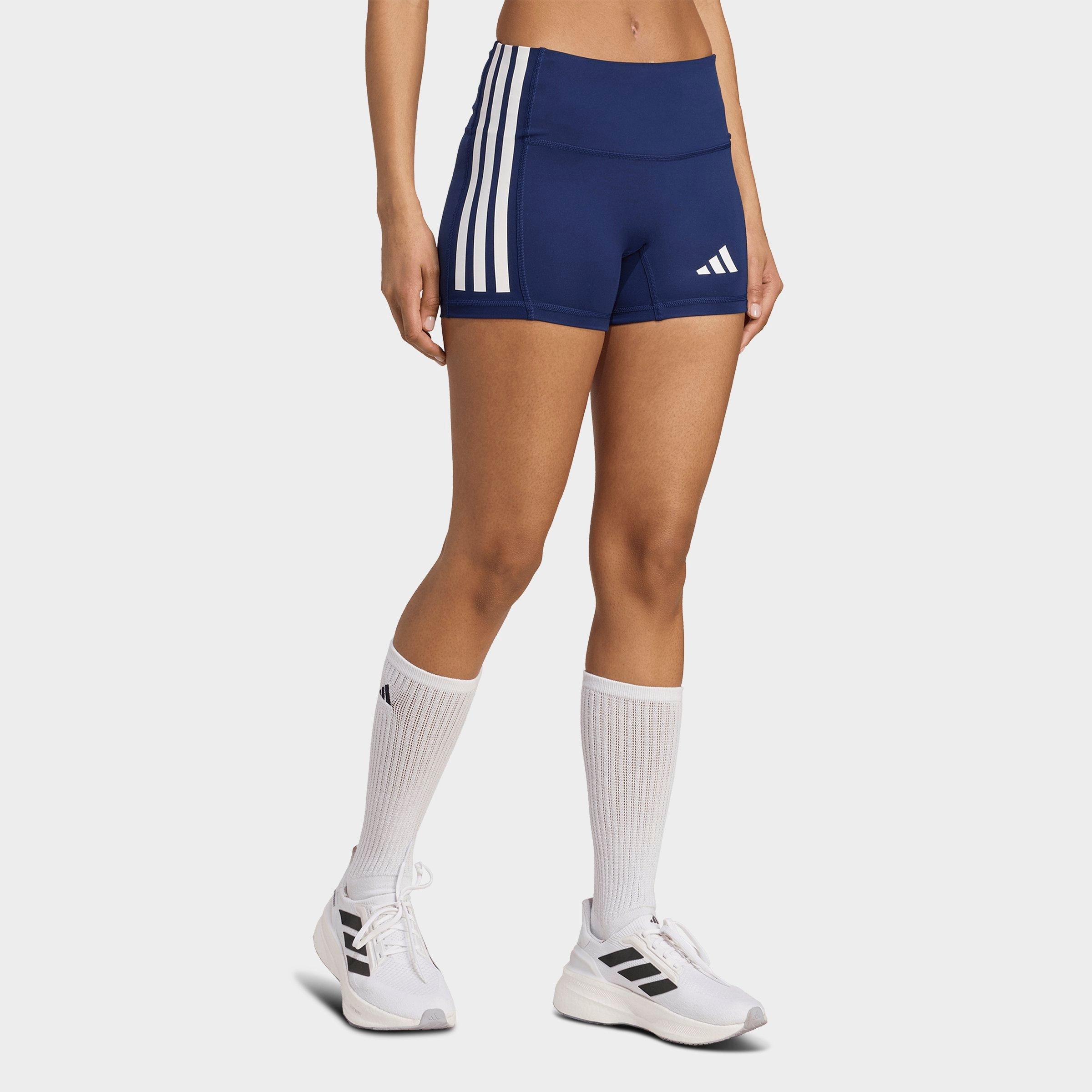 Click here for adidas Womens 3-Stripes 4-Inch Volleyball Shorts i... prices