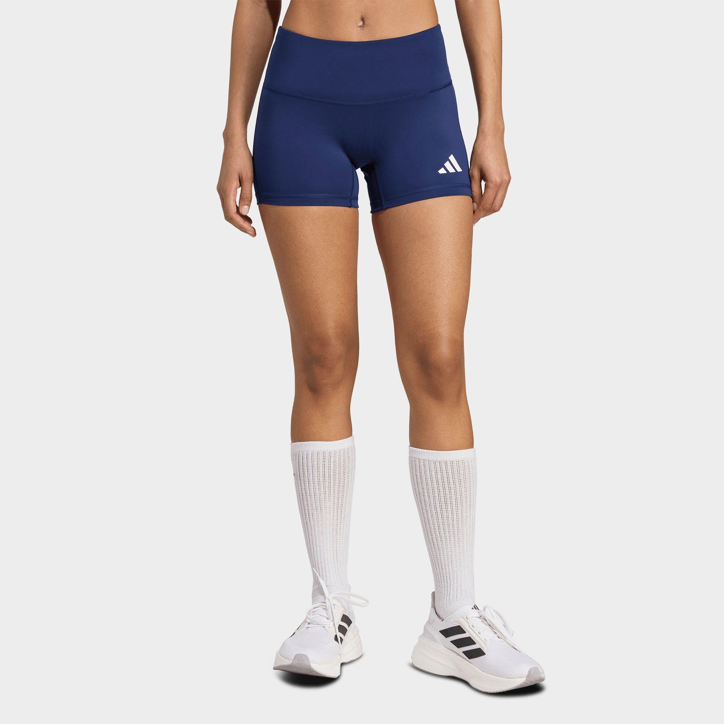 Click here for adidas Womens 3-Stripes 4 Volleyball Shorts in Tea... prices