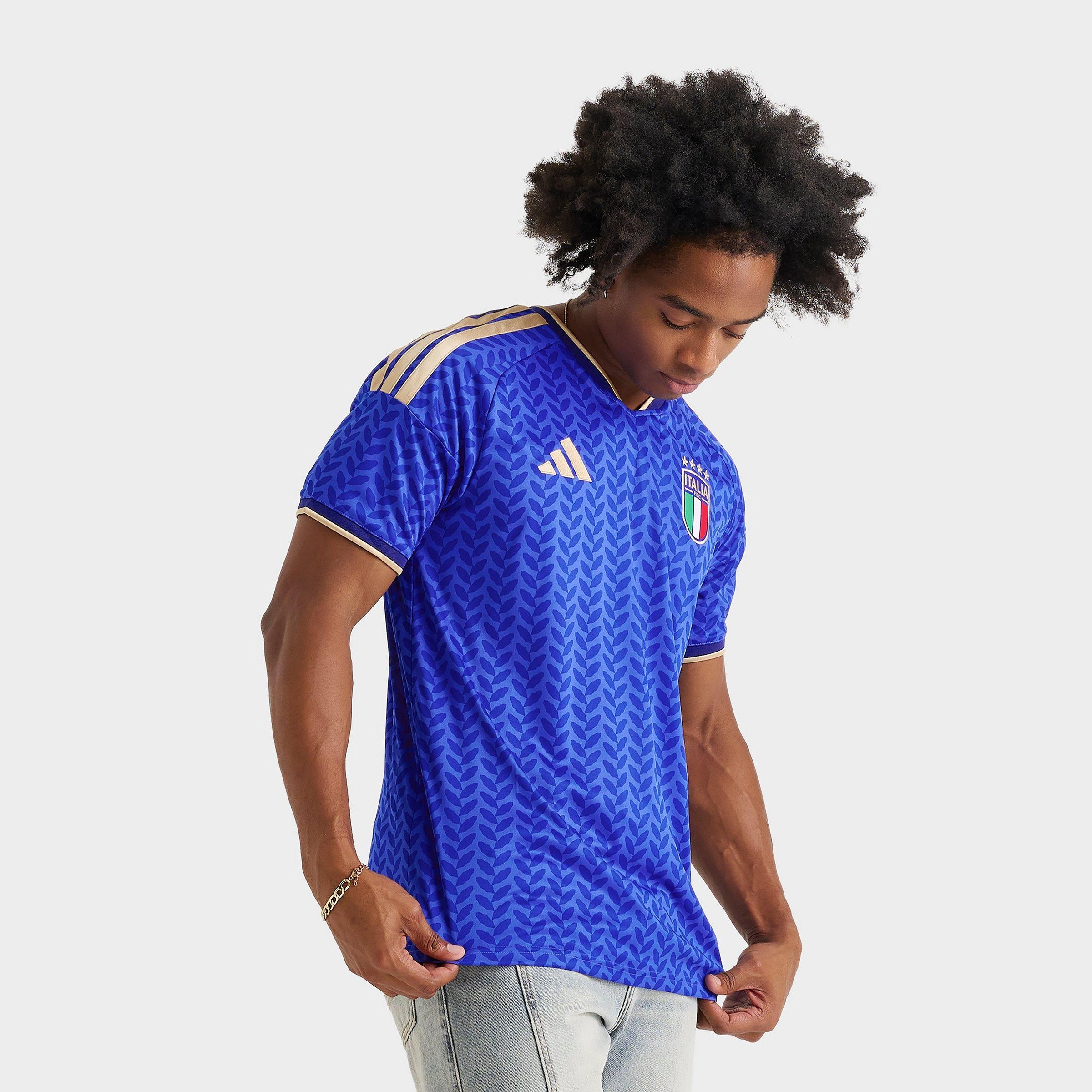 Click here for adidas Mens Italy Home Replica Soccer Jersey in Bo... prices