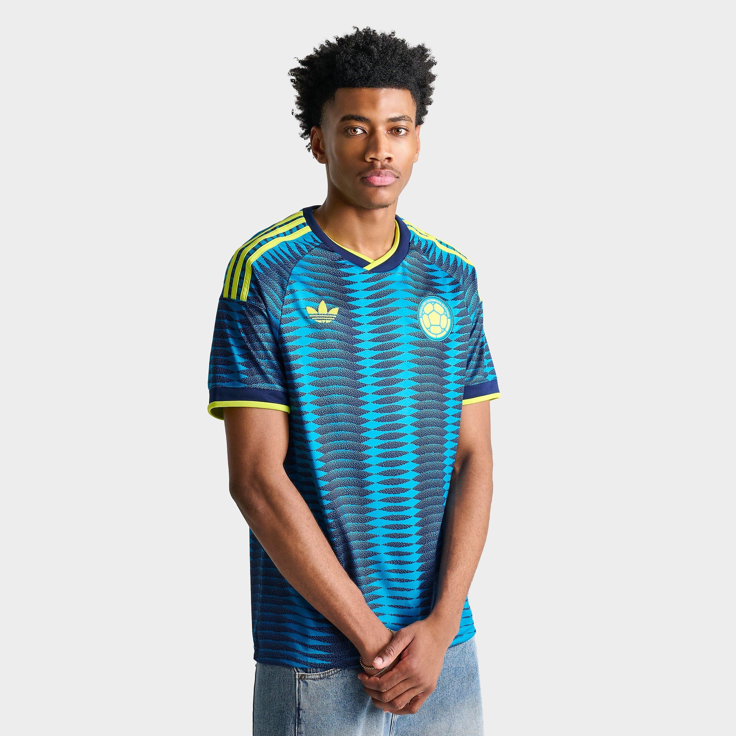 Click here for Adidas Mens Turquoise Colombia National Team Fifa... prices