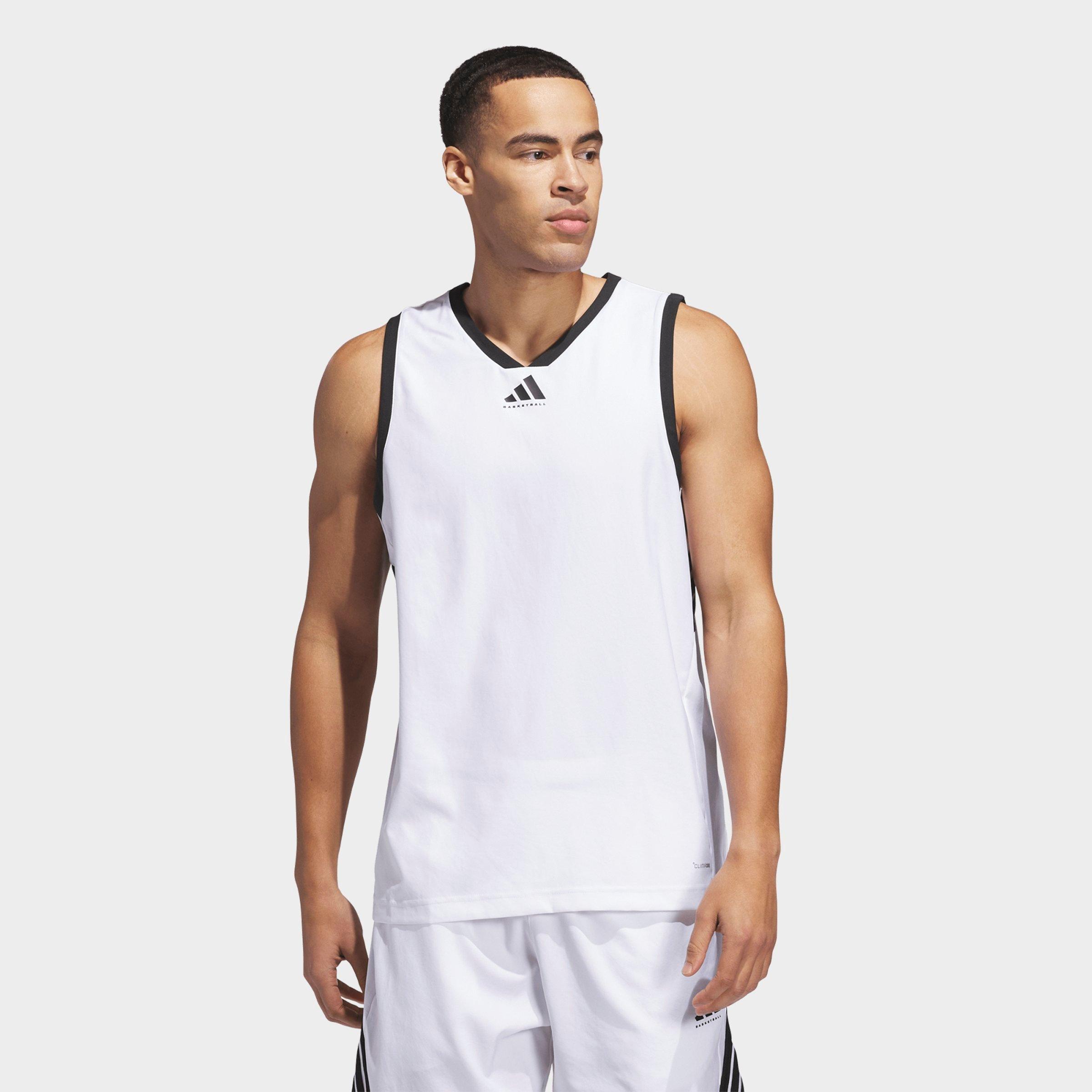 Click here for adidas Mens Crazy Lite Basketball T-Shirt - White/... prices