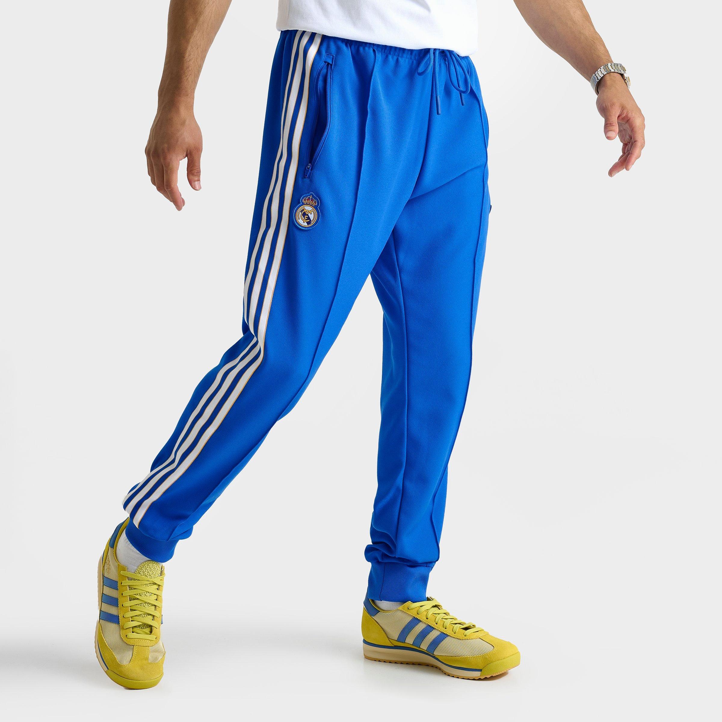 Click here for Adidas Mens Blue Real Madrid Lifestyler Track Pant... prices