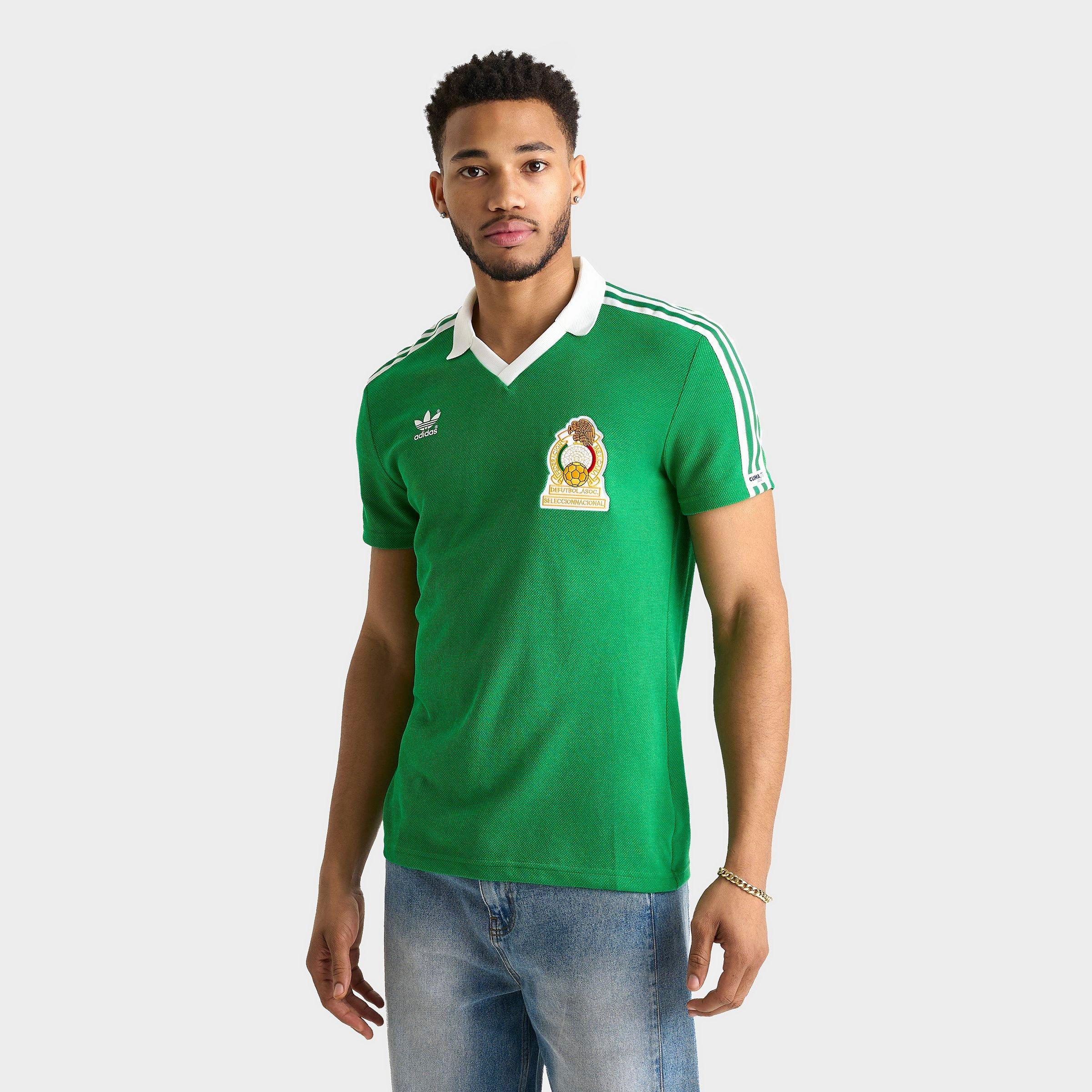 Click here for adidas Mens Mexico Home 1986 Soccer Jersey in Gree... prices