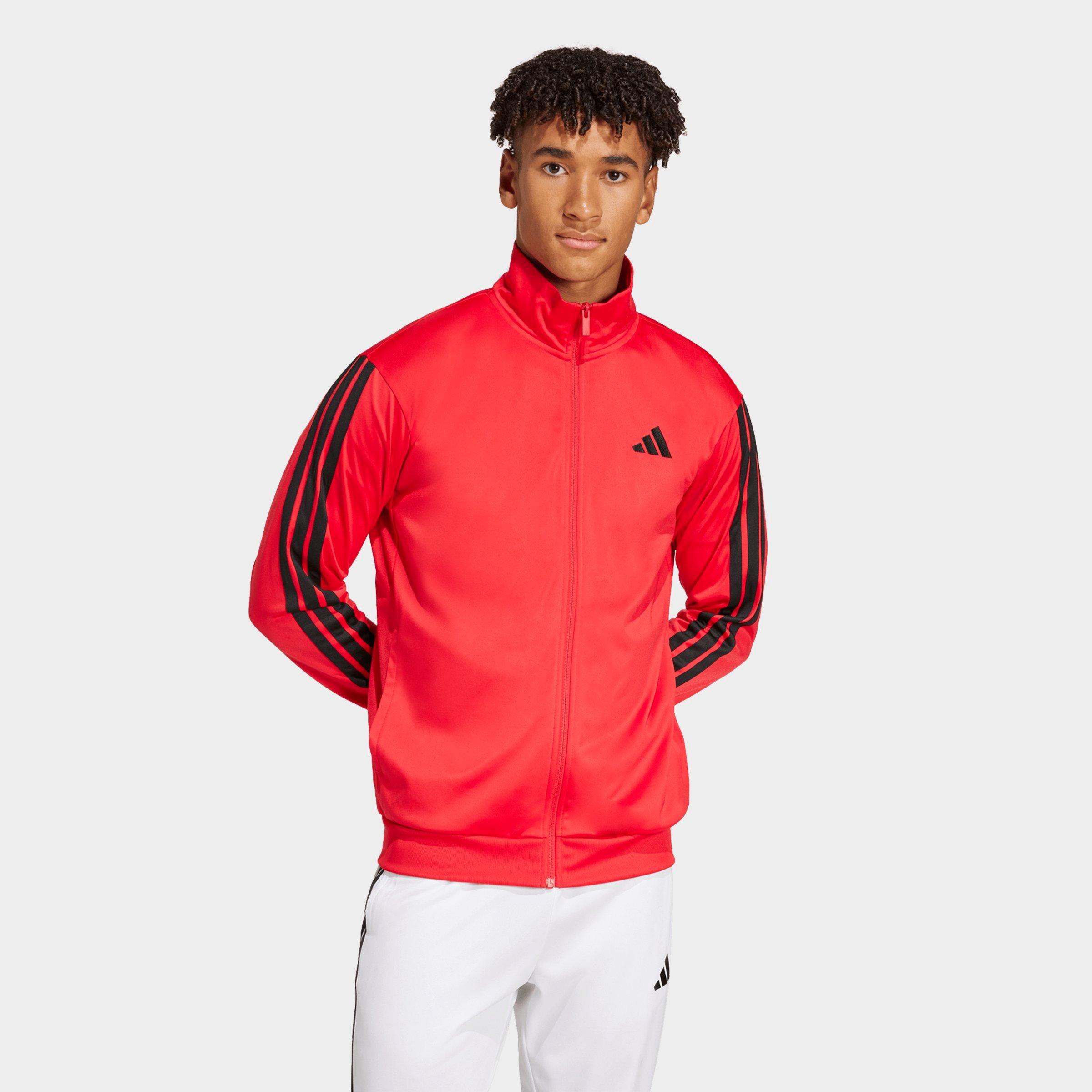 Click here for adidas Mens 3 Stripes Tricot Regular Track Top - R... prices