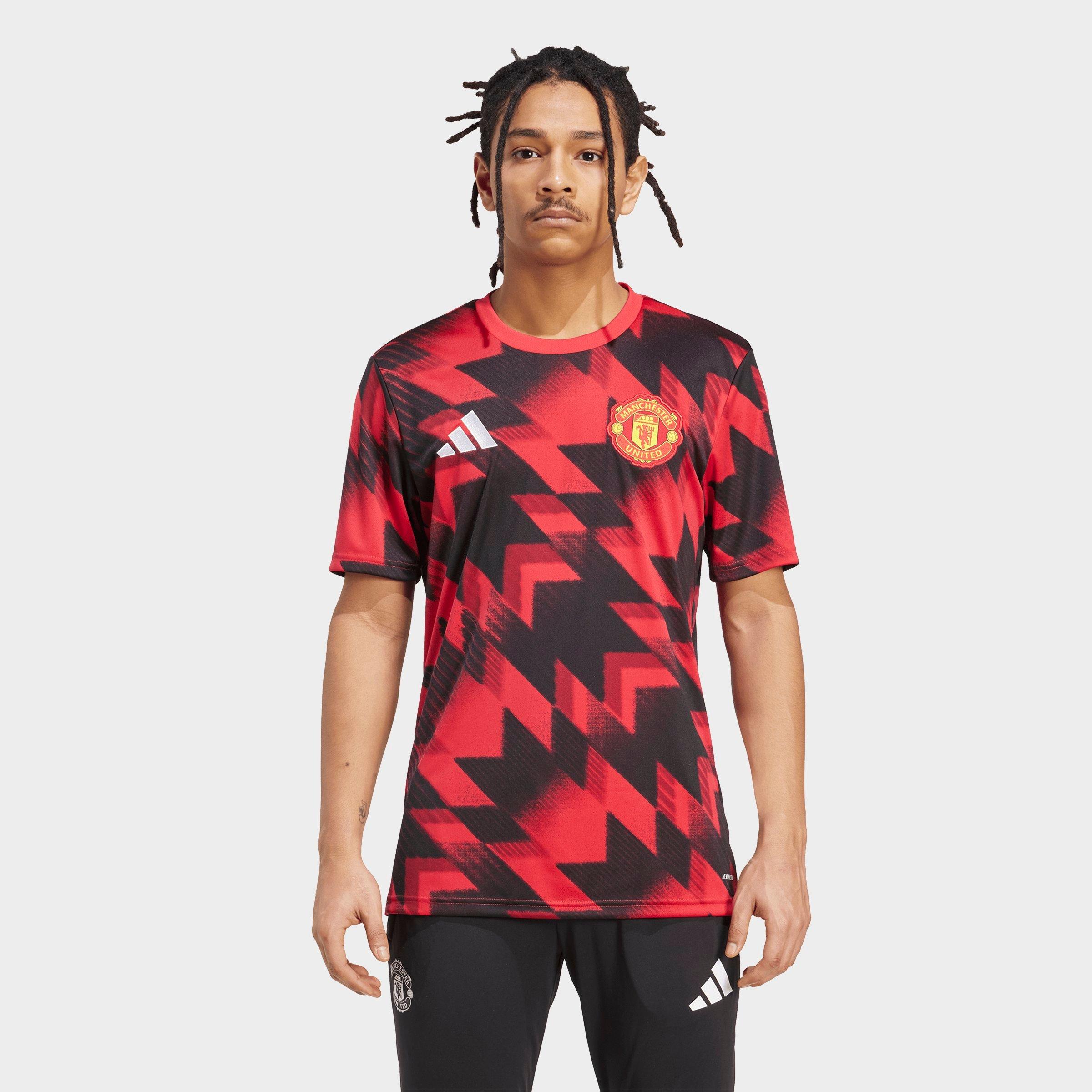 Click here for Adidas Mens Red Manchester United 2025/26 Aeroread... prices