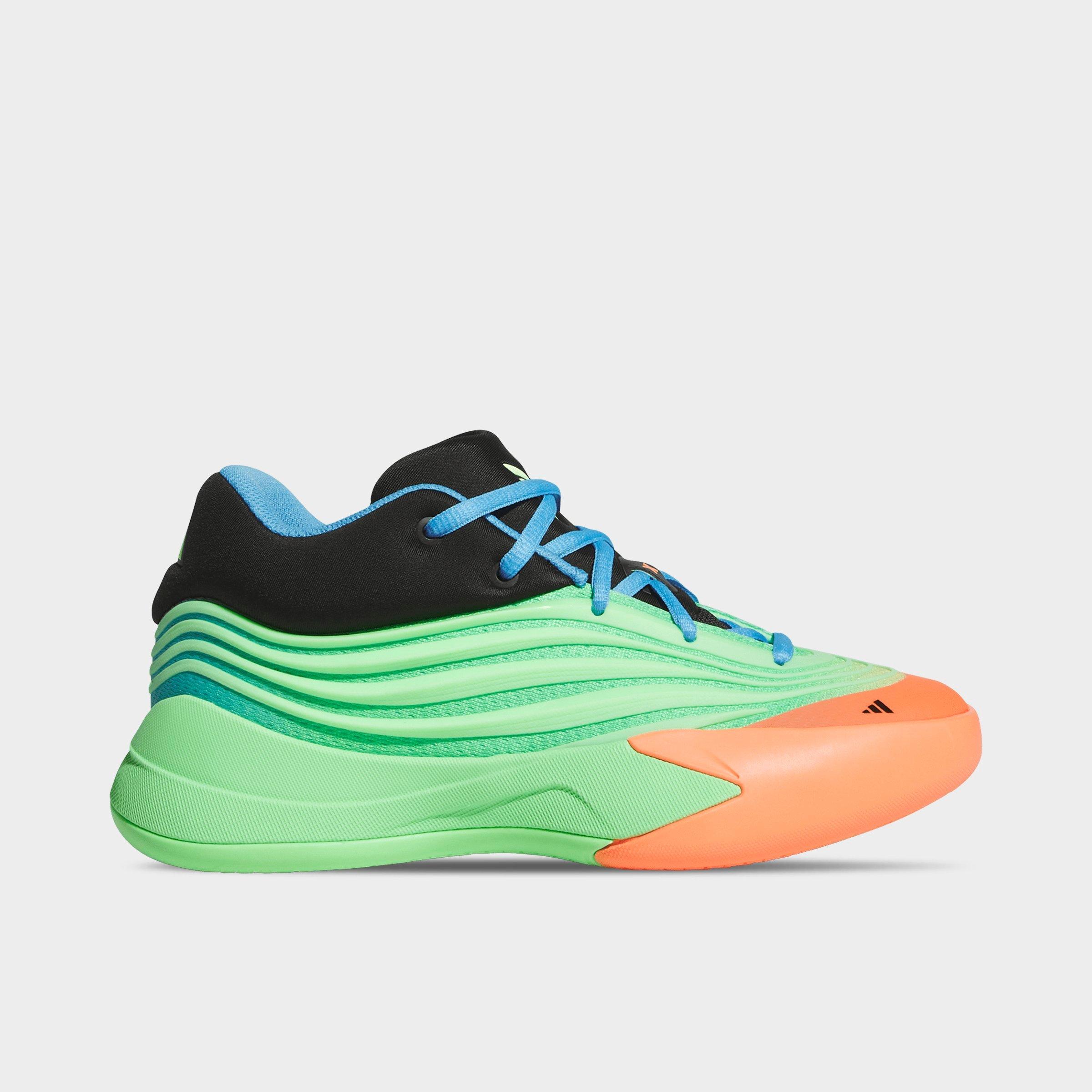 Click here for adidas Big Kids Dame X Basketball Shoes in Lime Bu... prices