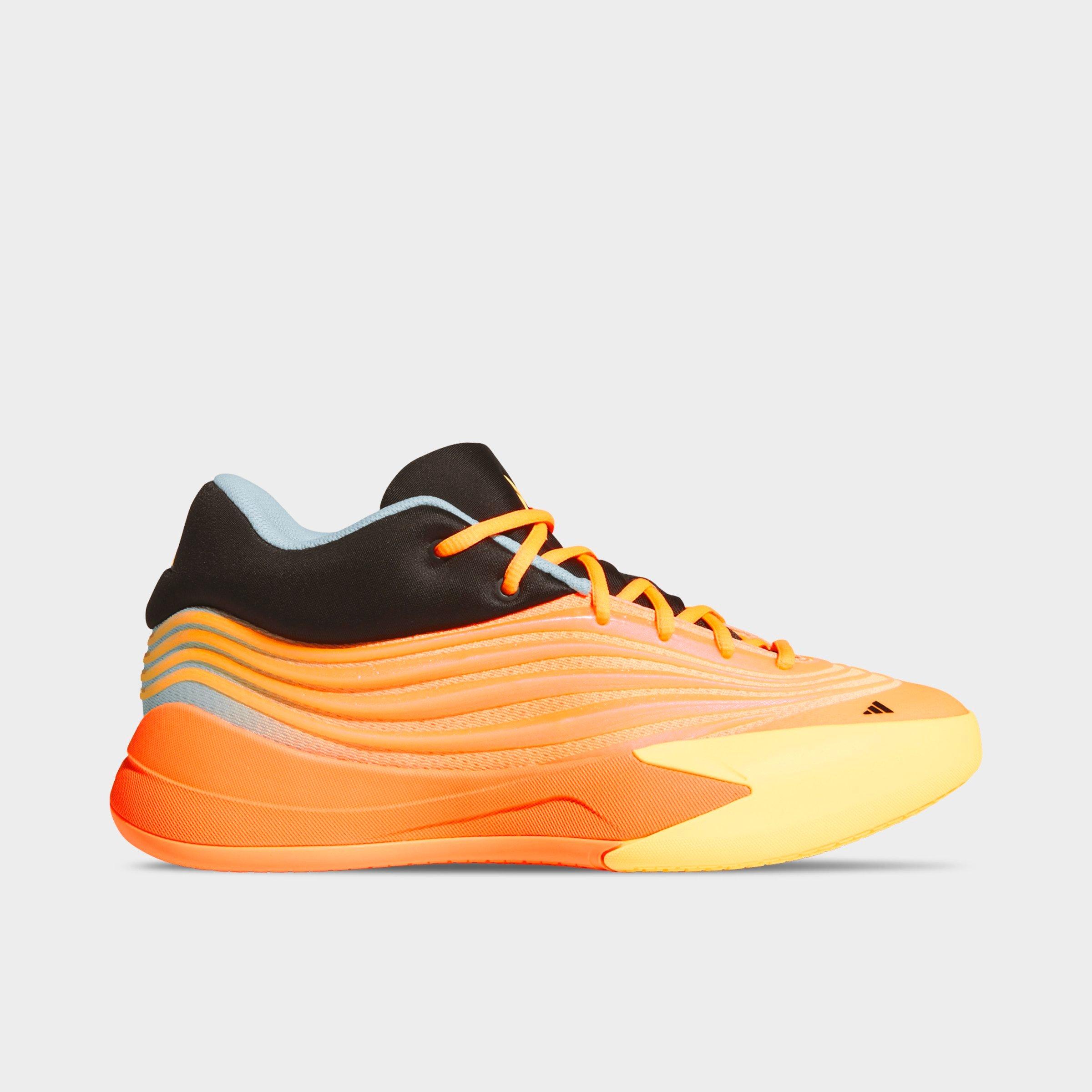 Click here for adidas Mens Dame X Basketball Shoes in Lucid Orang... prices