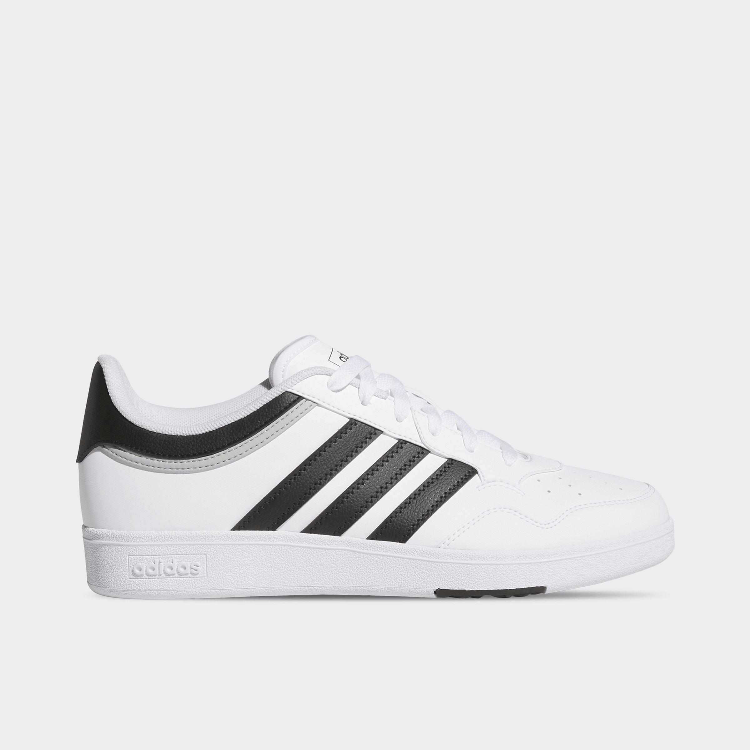 Click here for adidas Mens Hoops 4.0 Low Casual Shoes in White/Bl... prices