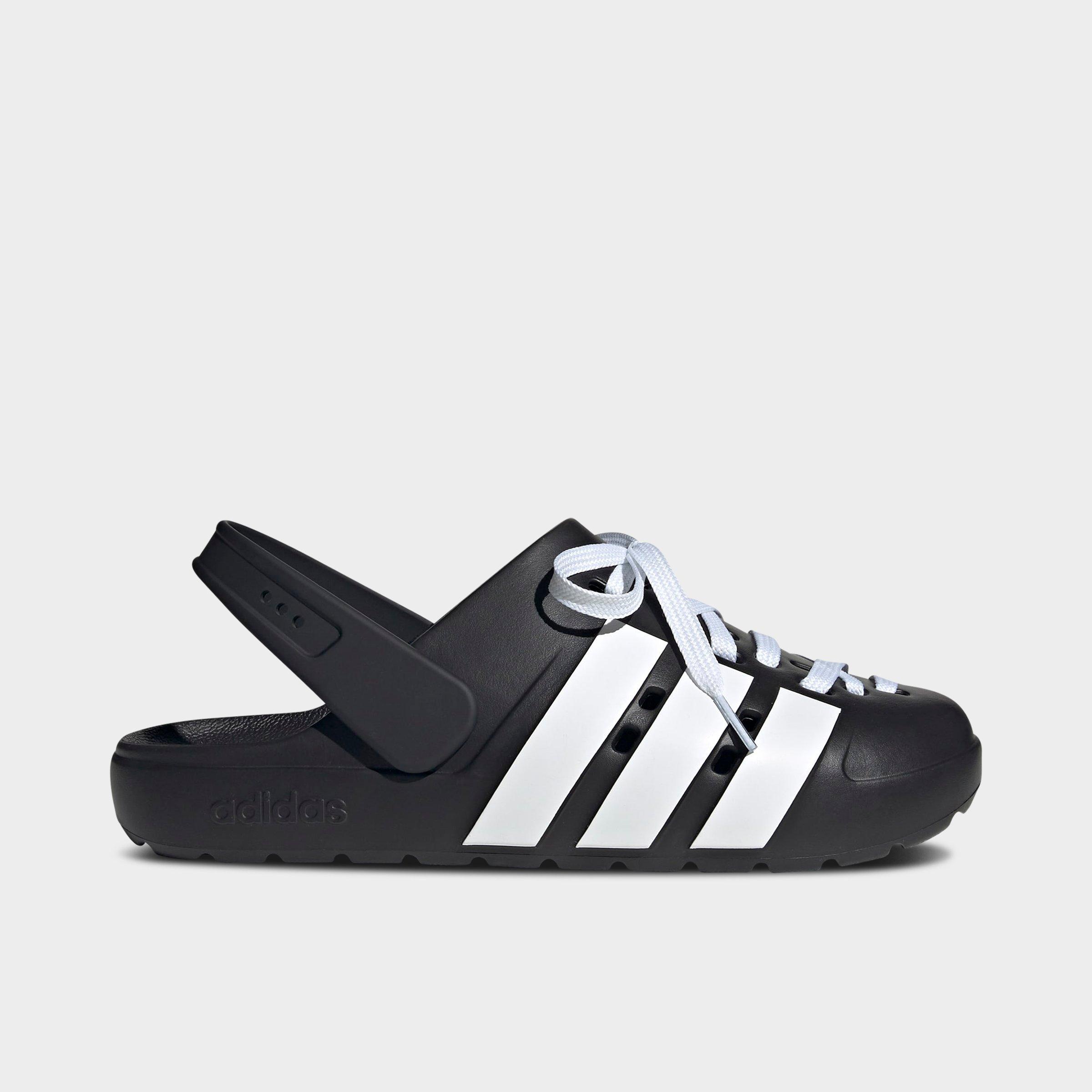 Click here for adidas Mens adilette 2.0 Clog Shoes in Black/White... prices