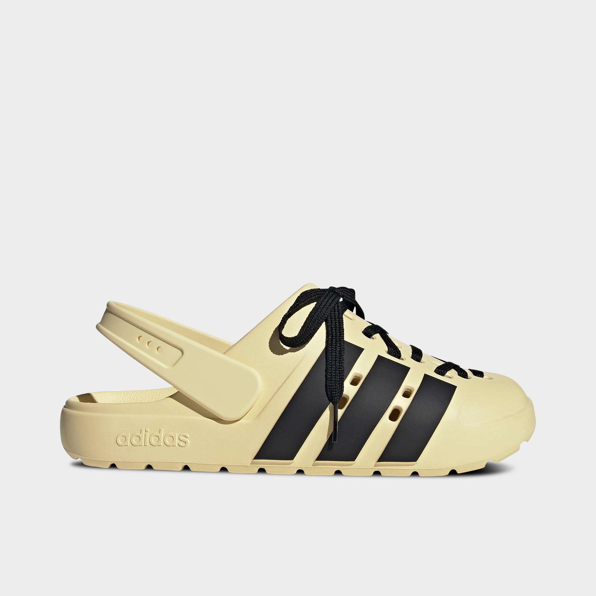 Click here for adidas Mens adilette 2.0 Clog Shoes in Warm Vanill... prices