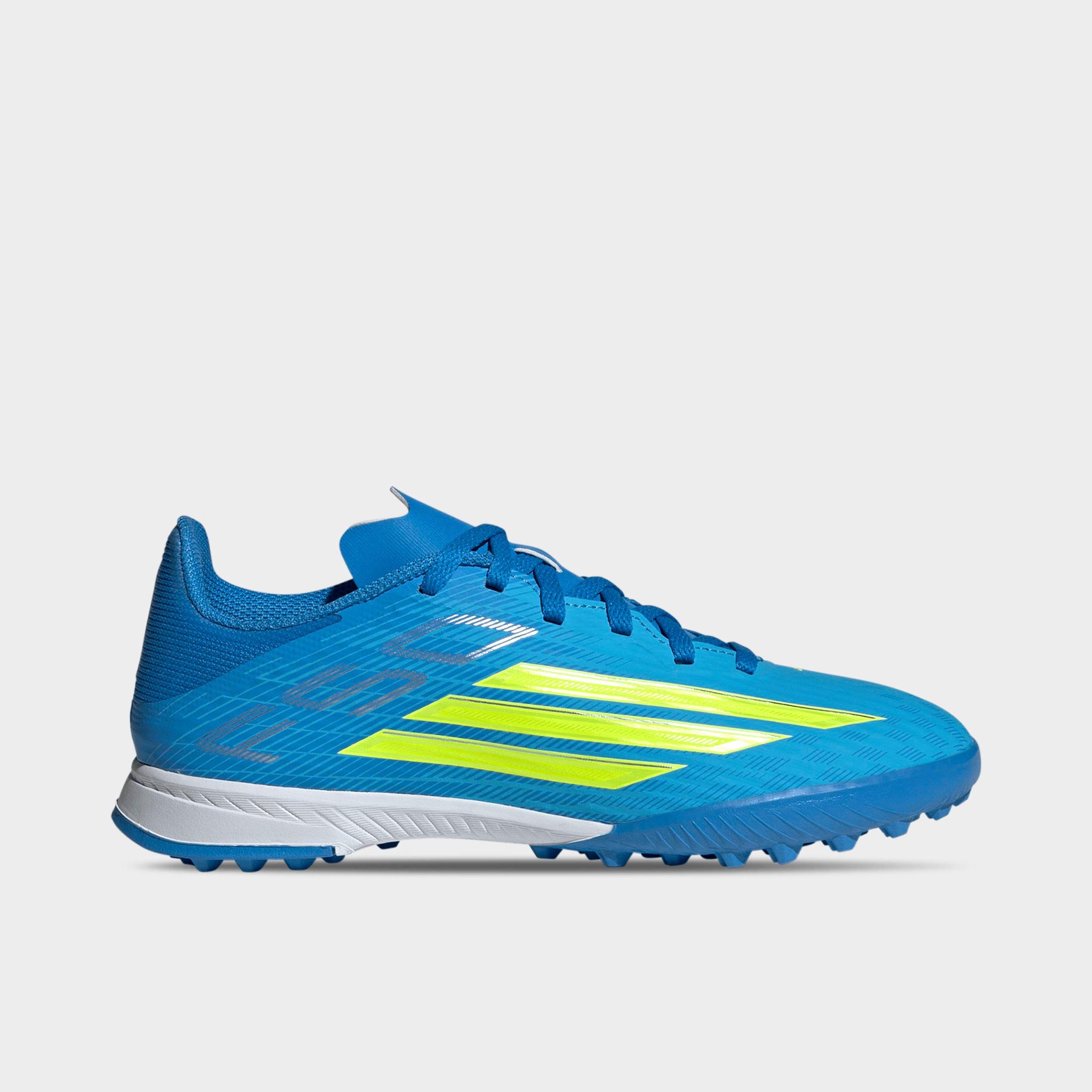 Click here for adidas Big Kids F50 Turf Soccer Cleats in Lucid Ra... prices