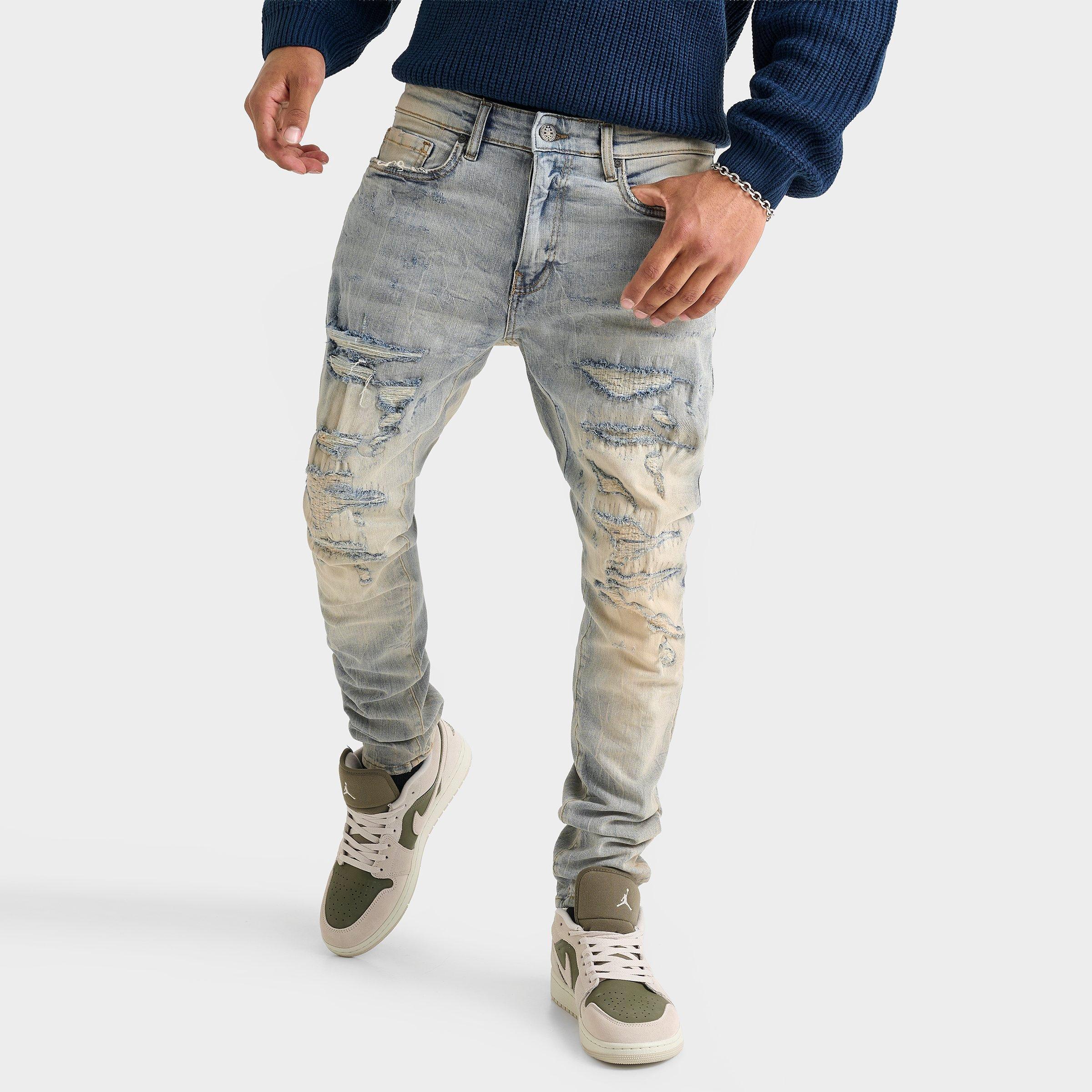 Click here for Jordan Craig Mens Sean Stacked Slim Denim Jeans in... prices