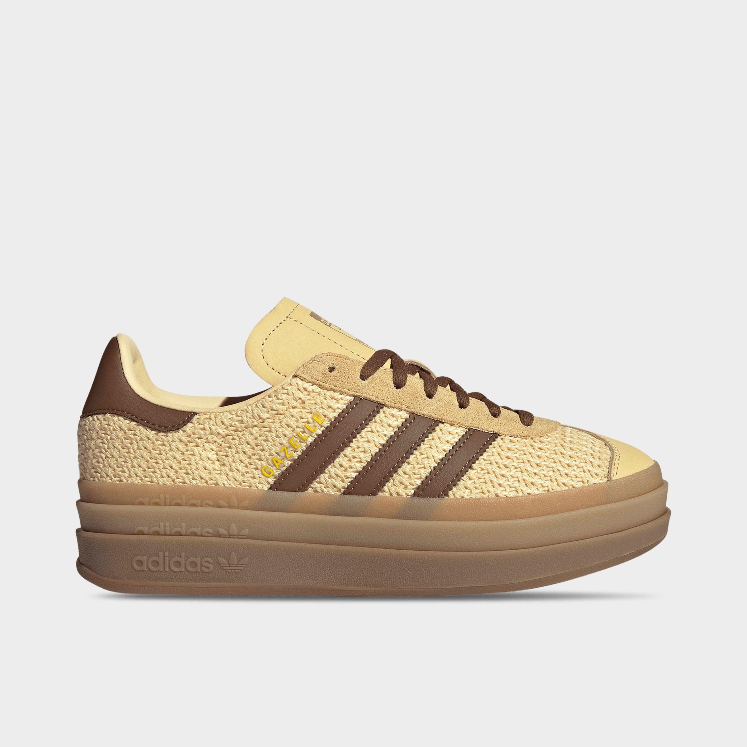 Click here for adidas Womens Originals Gazelle Bold Knit Casual S... prices