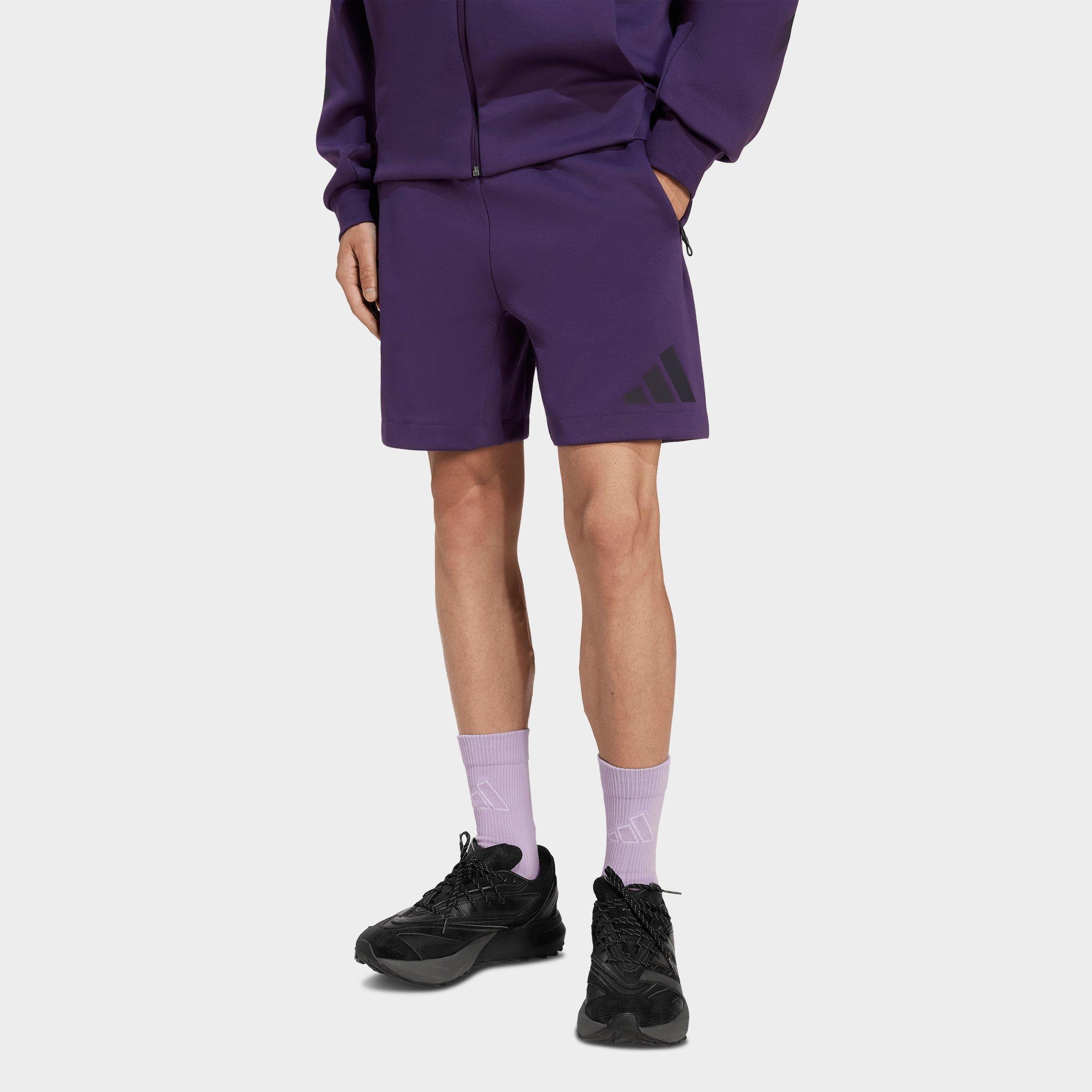 Click here for adidas Mens Z. N.E. Shorts in Aurora Plum Size: La... prices