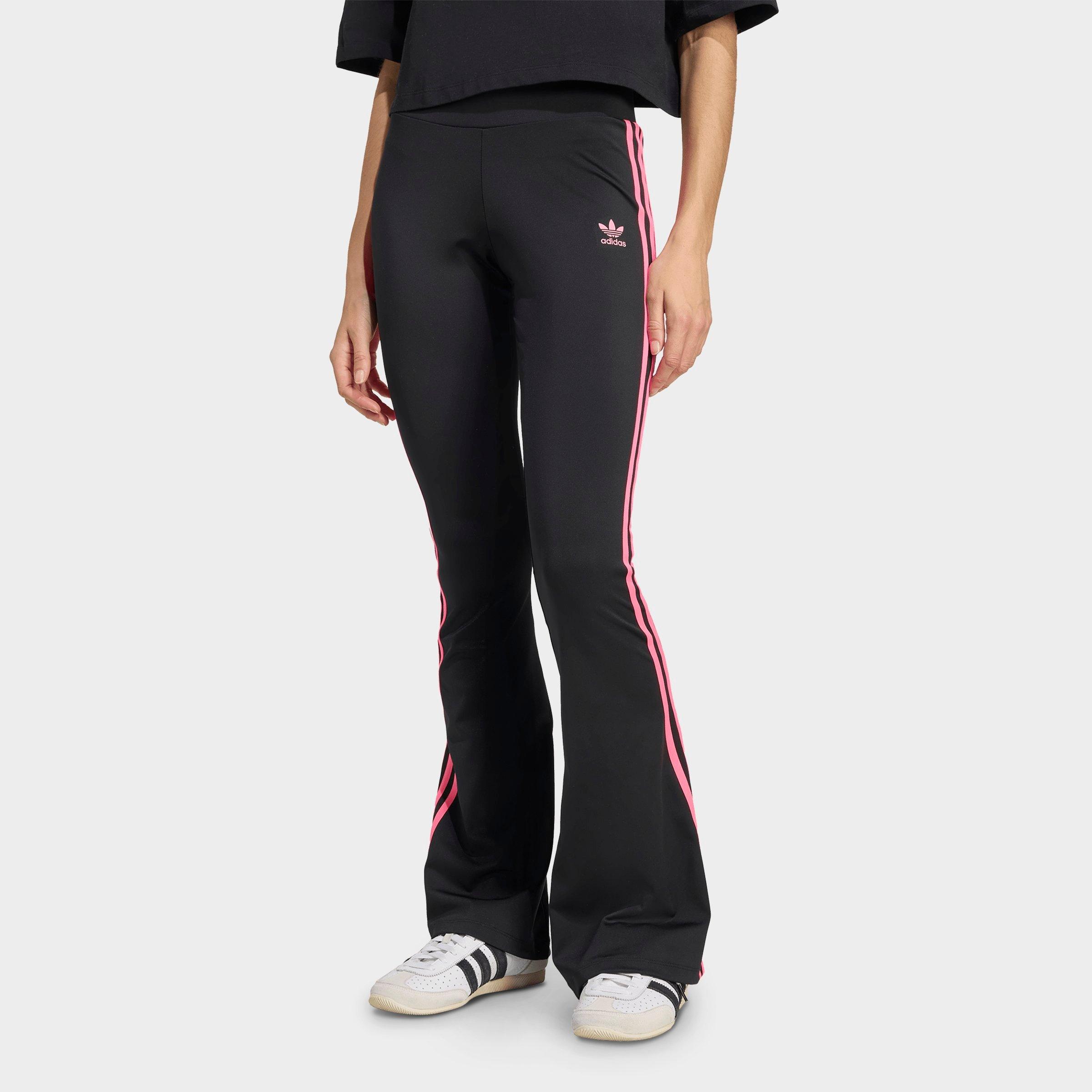 Click here for adidas Womens Originals Flared Leggings in Black/L... prices