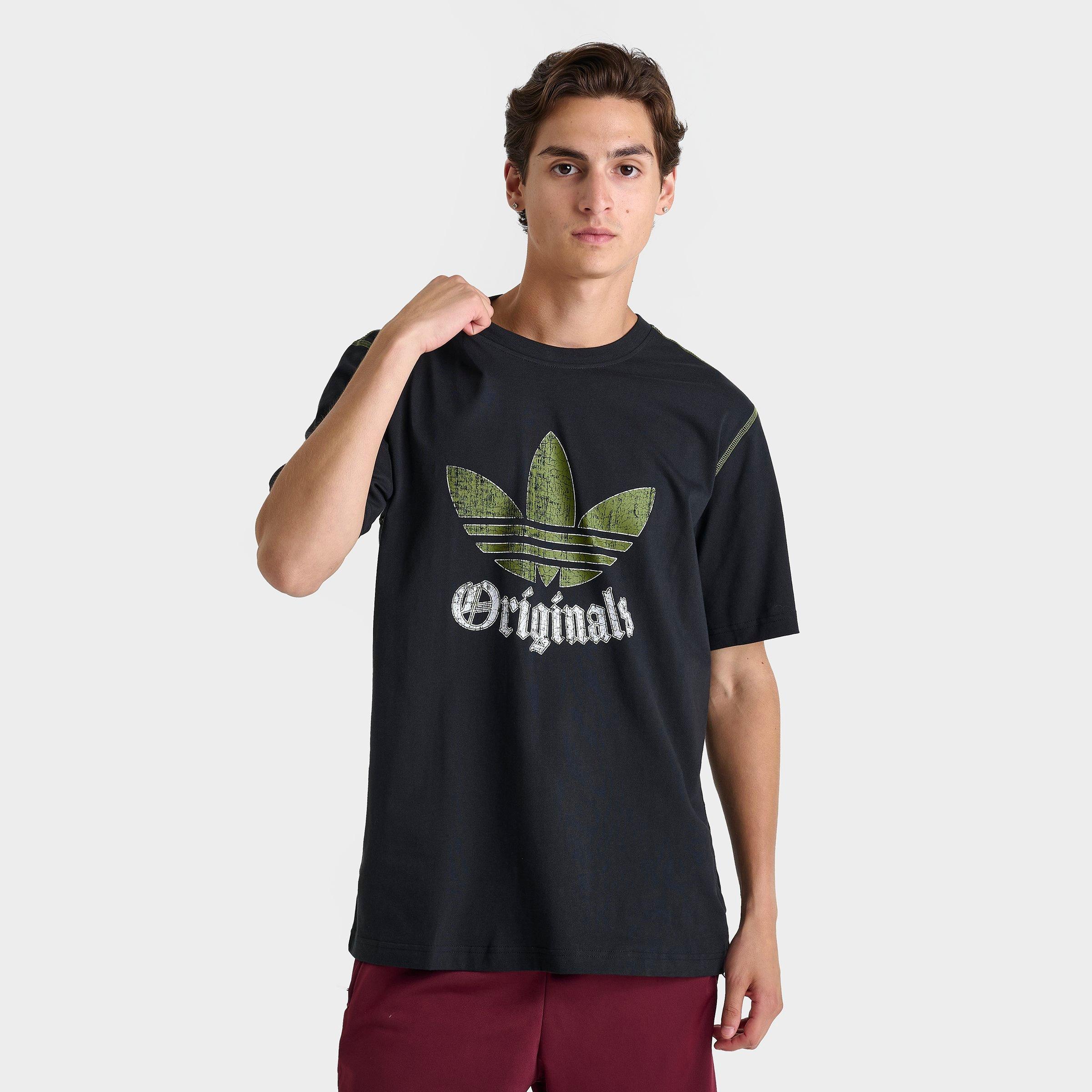 Click here for adidas Mens Originals Distressed Trefoil Graphic T... prices