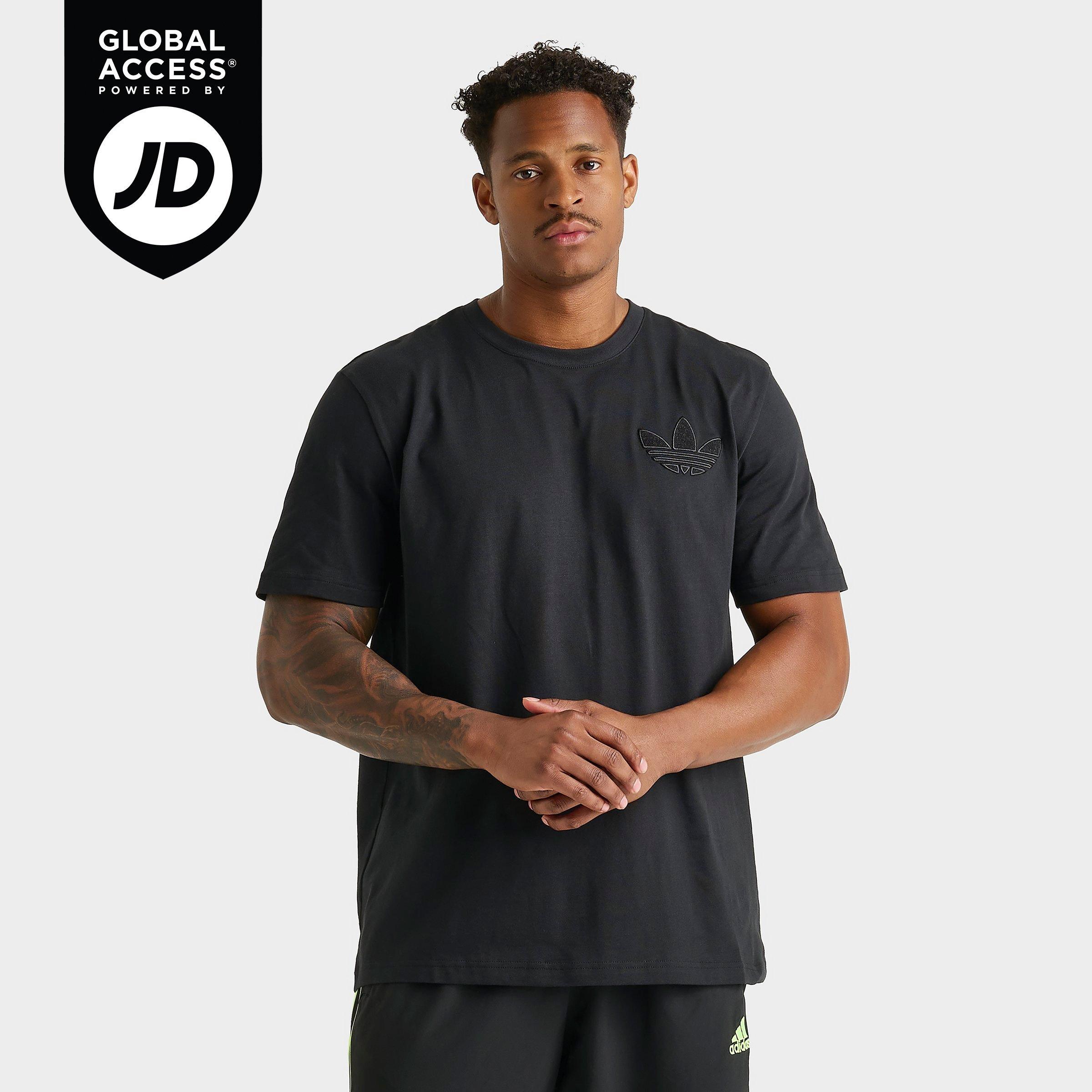 Click here for adidas Mens Denim Trefoil T-Shirt in Black Size: S... prices