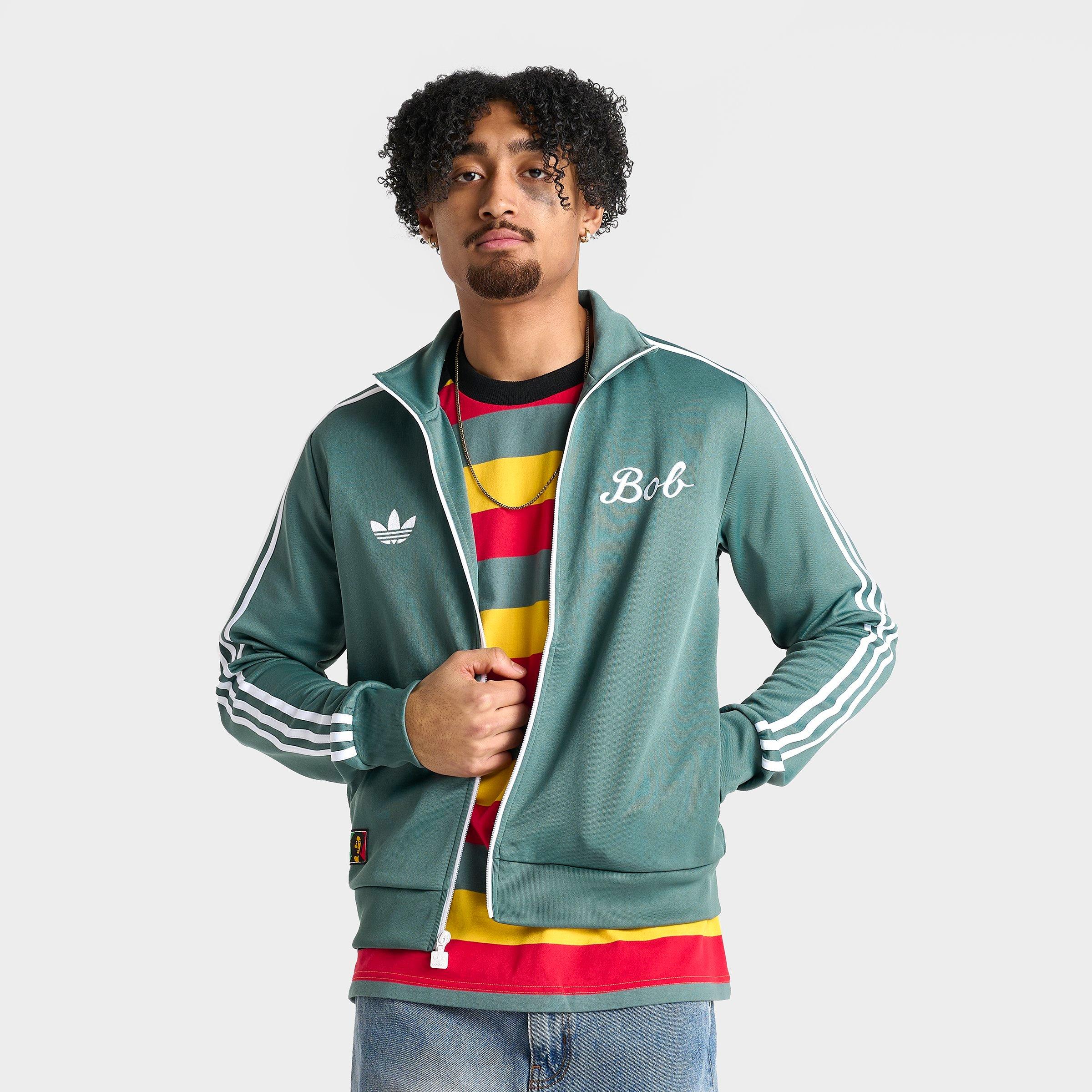 Click here for adidas Mens Originals x Bob Marley OG Track Top in... prices