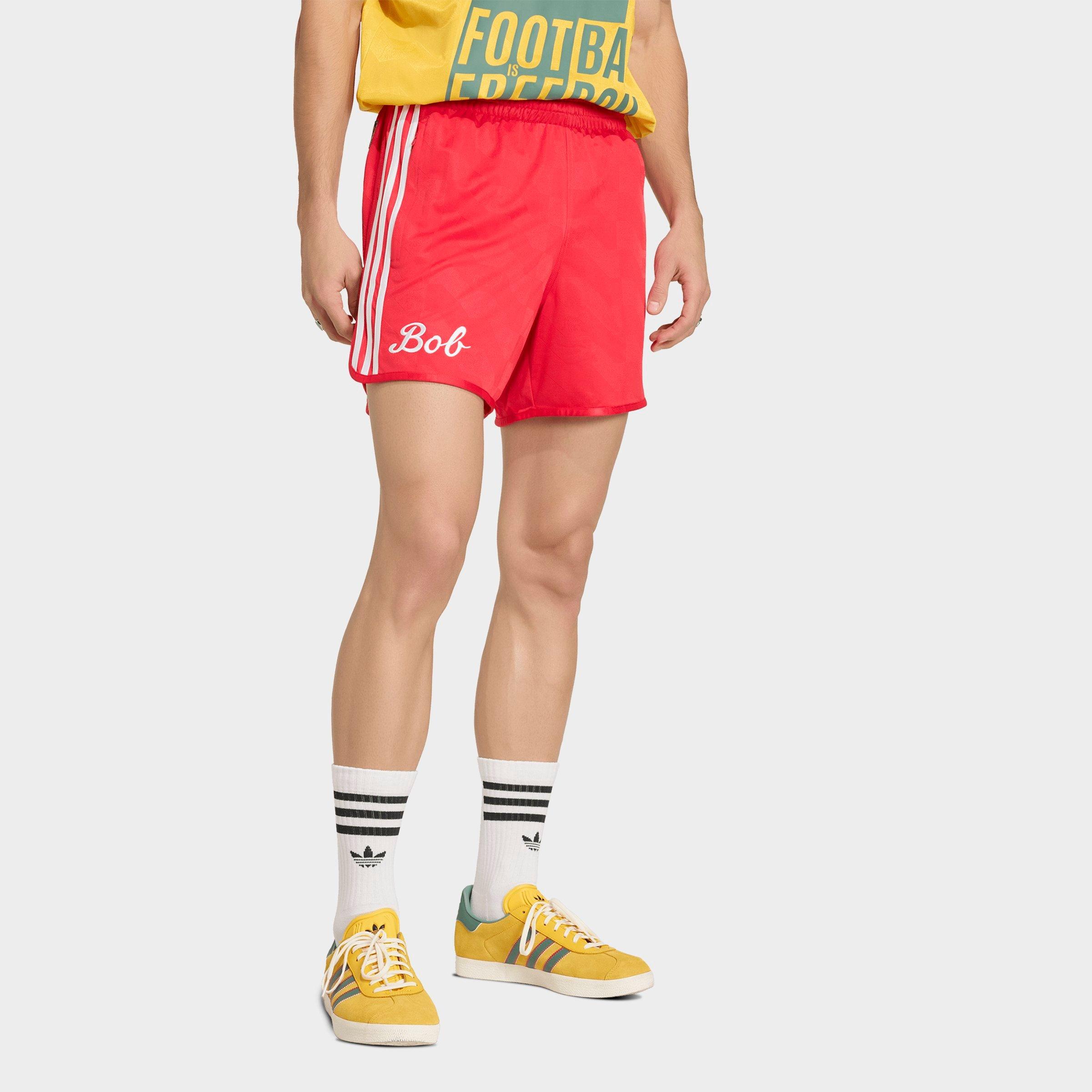 Click here for adidas Mens Originals x Bob Marley OG Shorts in Pu... prices