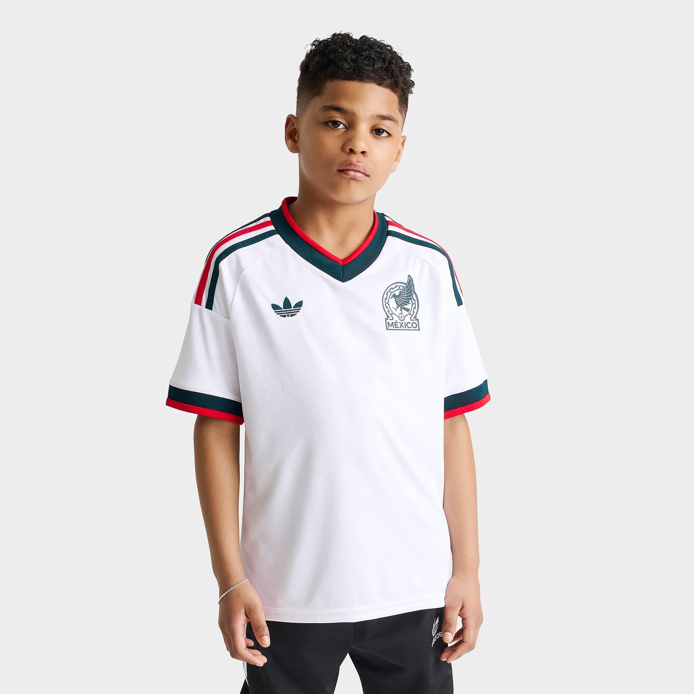 Click here for Adidas Big Boys and Girls White Mexico National Te... prices