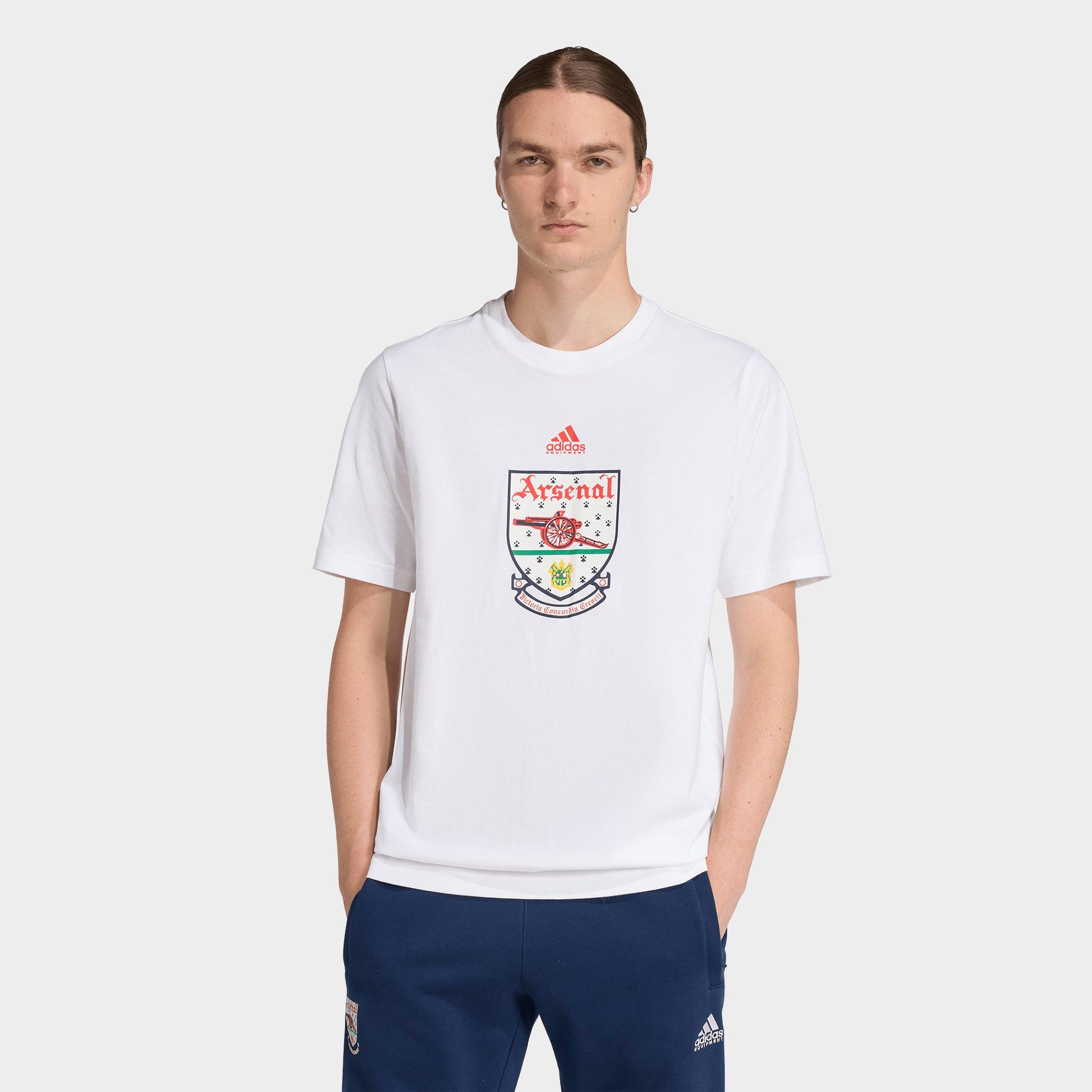 Click here for adidas Mens Arsenal 92-94 Soccer T-Shirt in White... prices