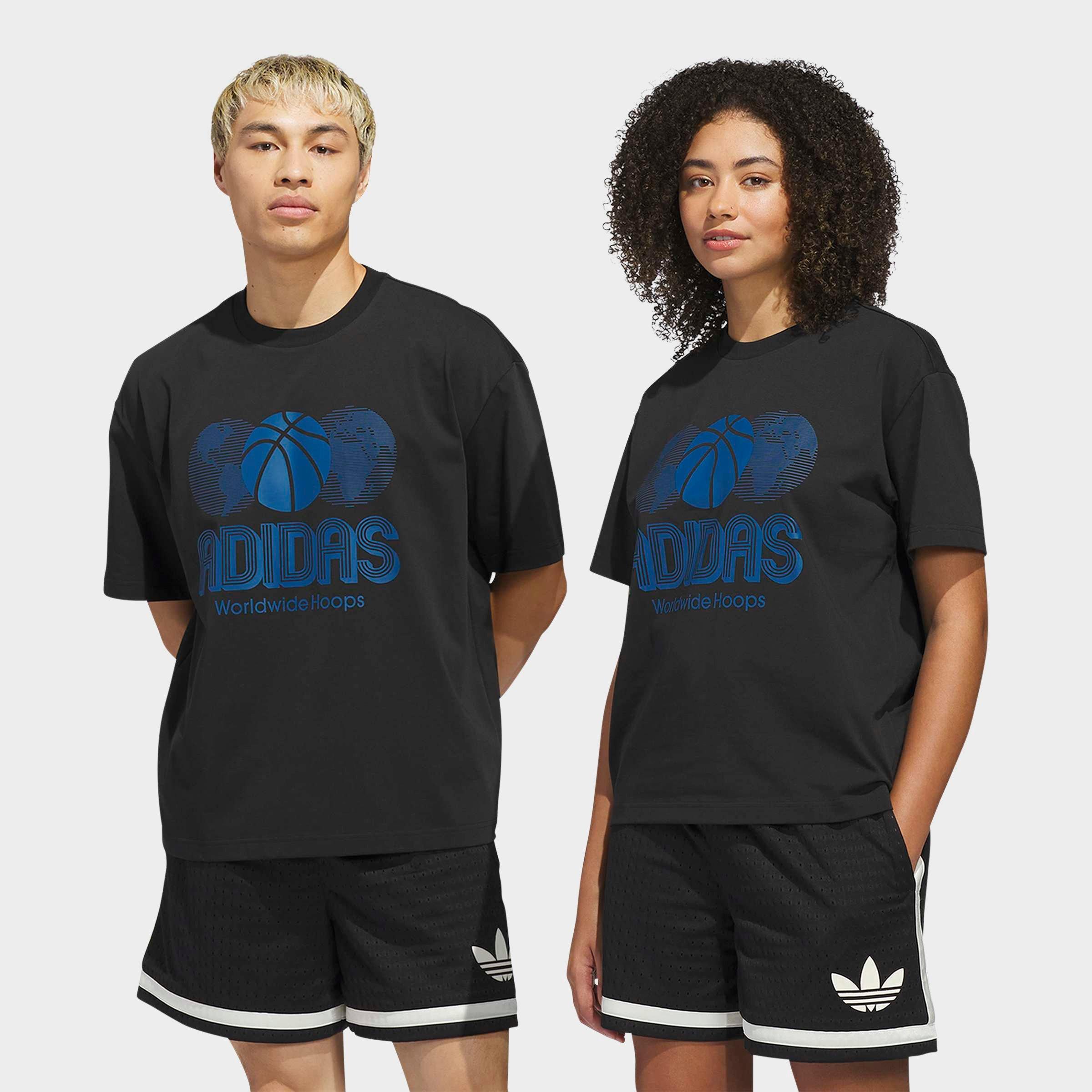 Click here for adidas Mens World Wide Hoops Basketball T-Shirt in... prices
